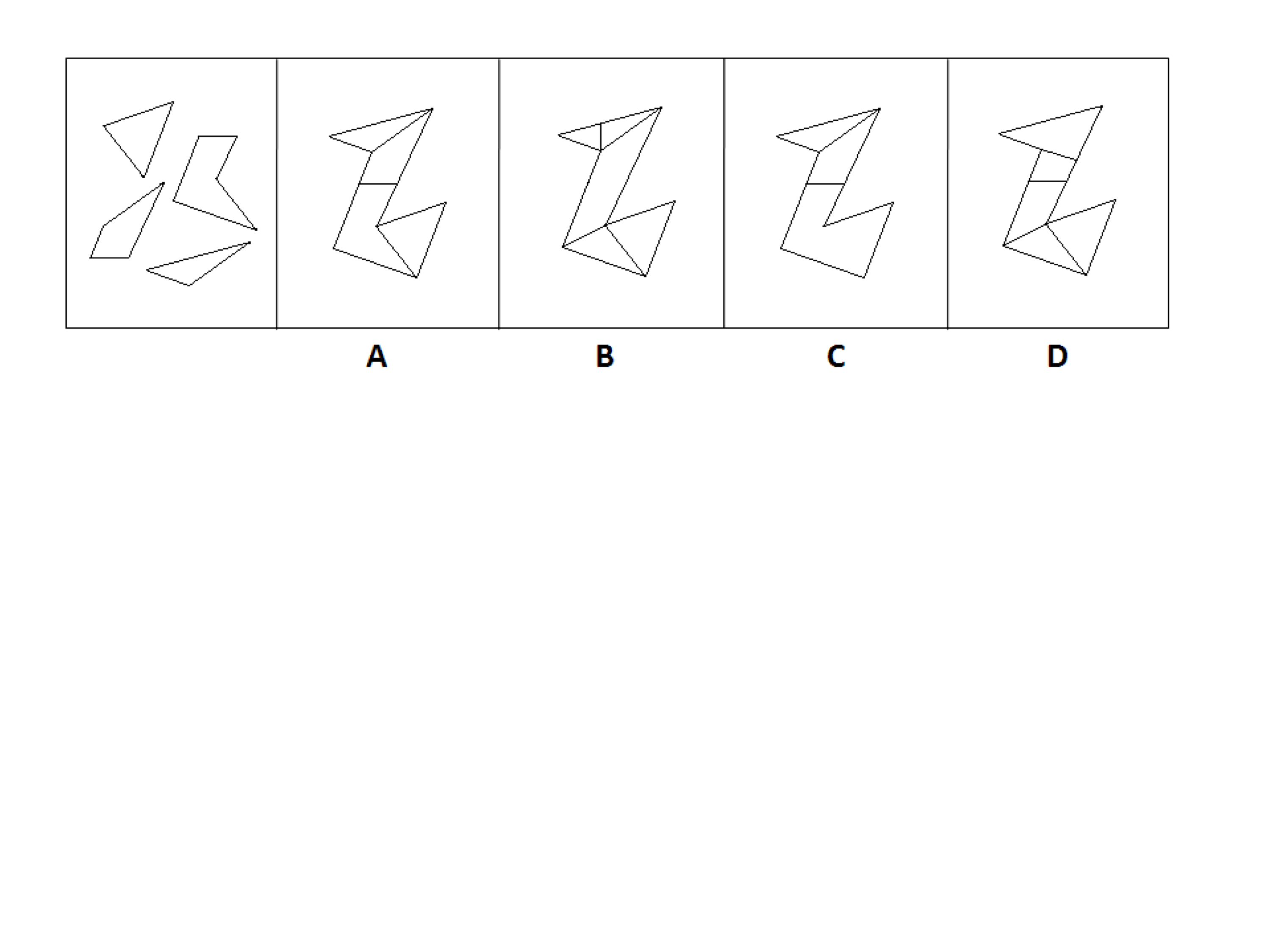 Question 31 of the Assembling Objects Practice Test for the ASVAB