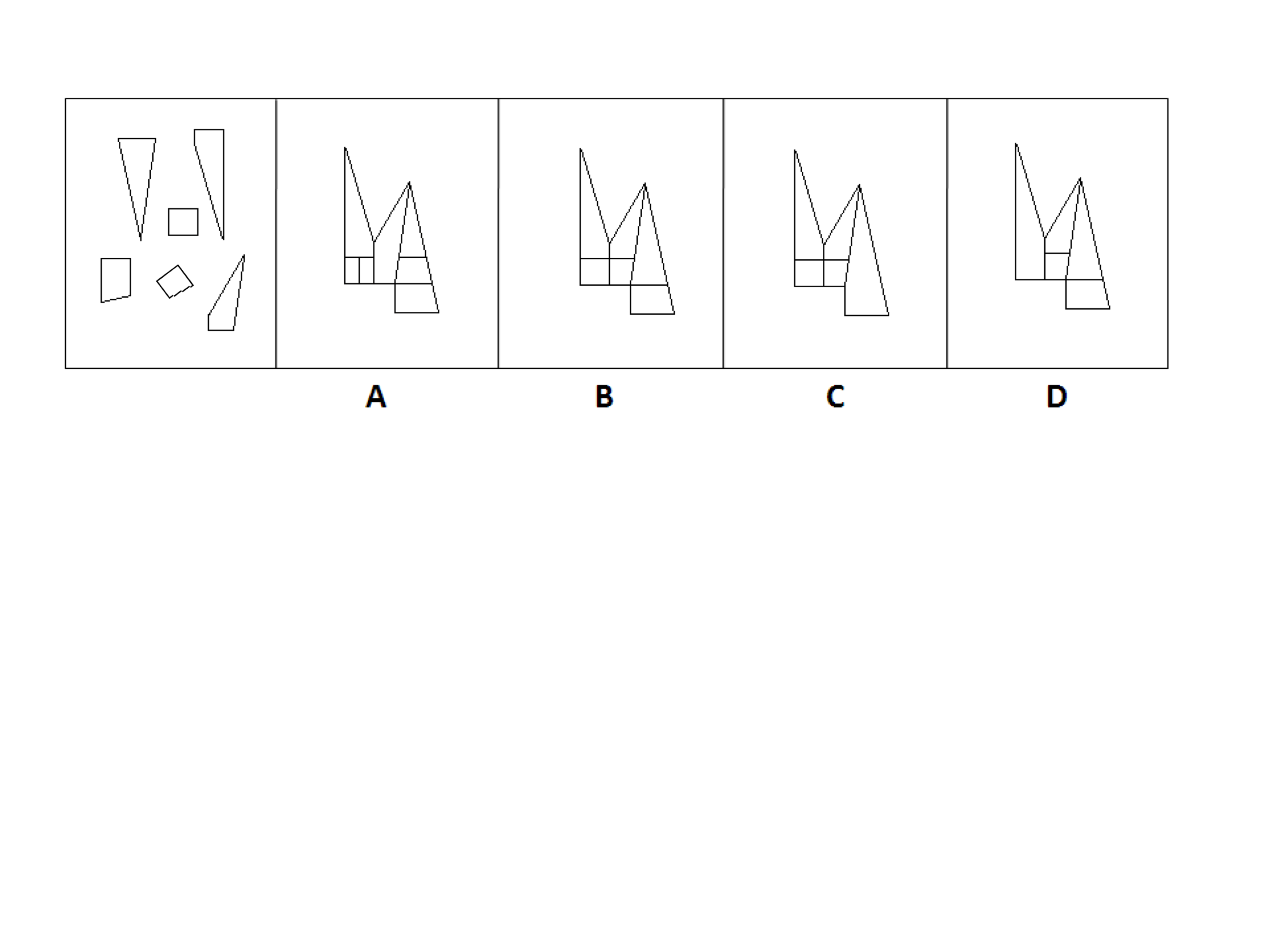 Question 39 Of The Assembling Objects Practice Test For The Asvab