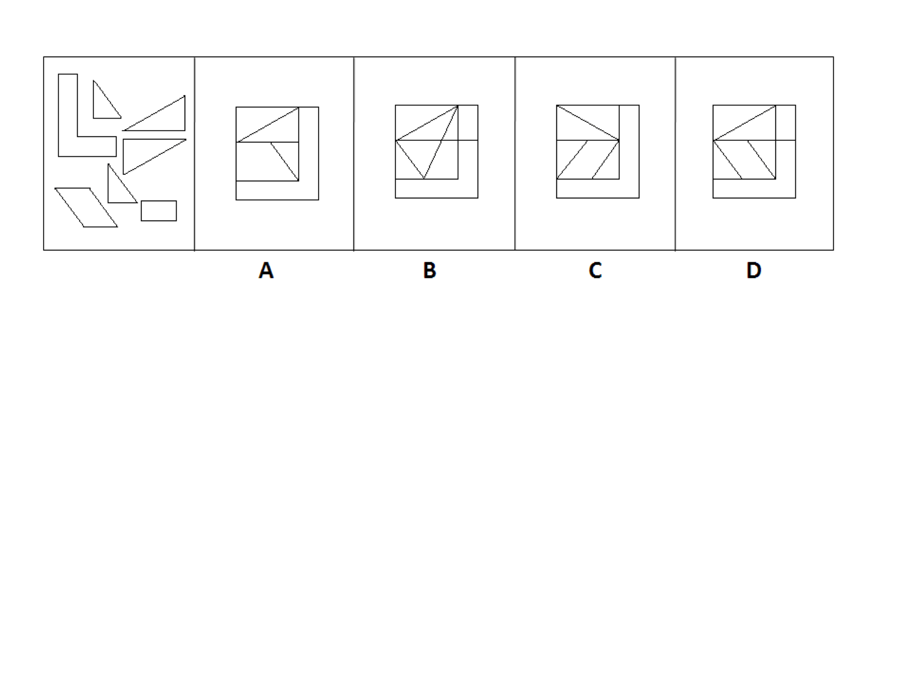Question 34 of the Assembling Objects Practice Test for the ASVAB