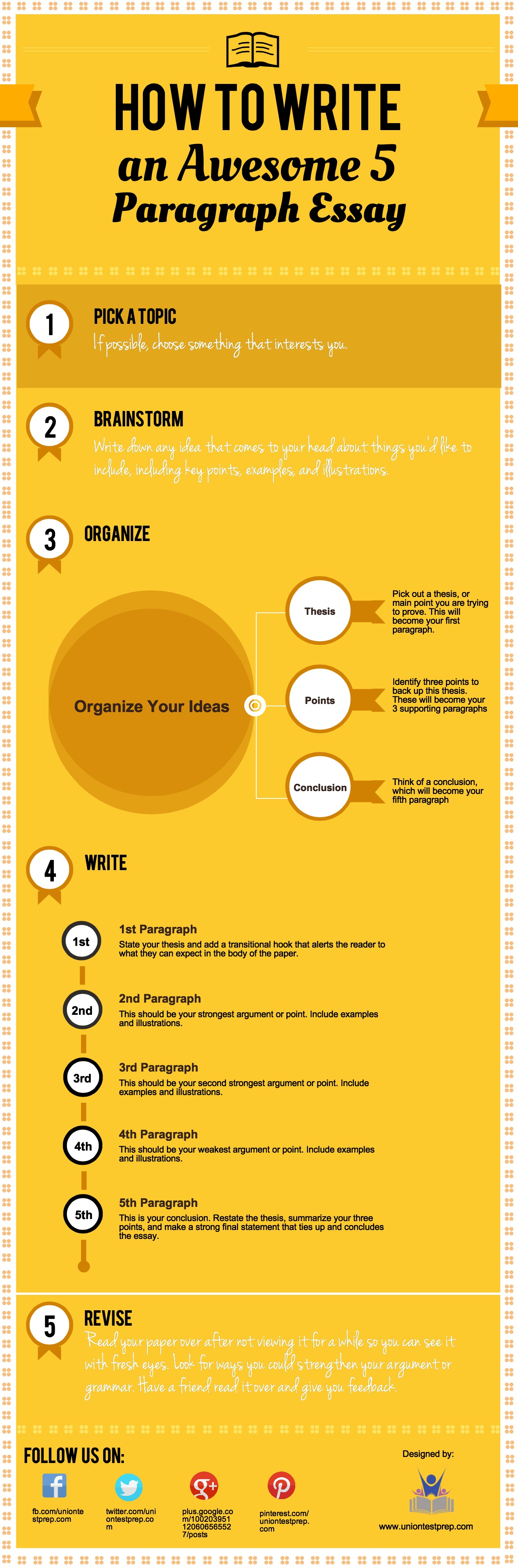 How To Write An Essay In 5 Easy Steps
