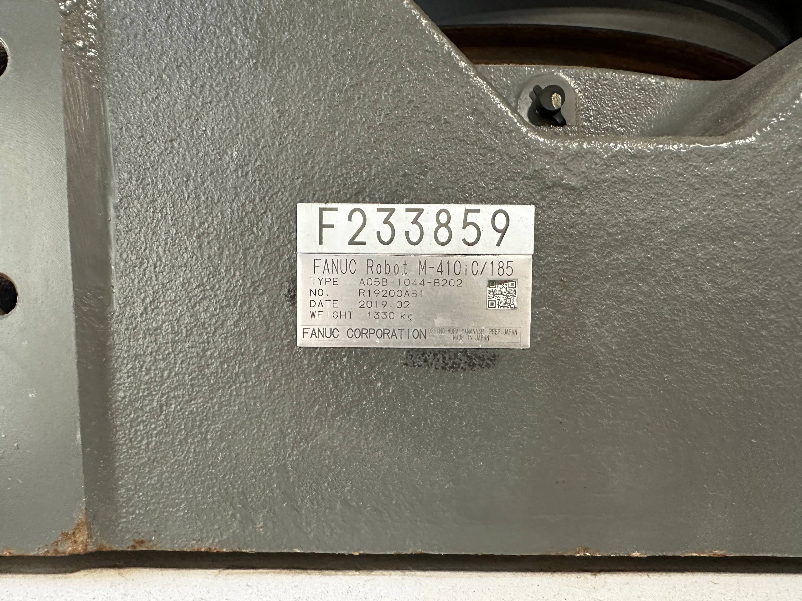 2019 FANUC M-410IC/185 ROBOT & CONTROLLER ASSEMBLY For Sale | Aucto