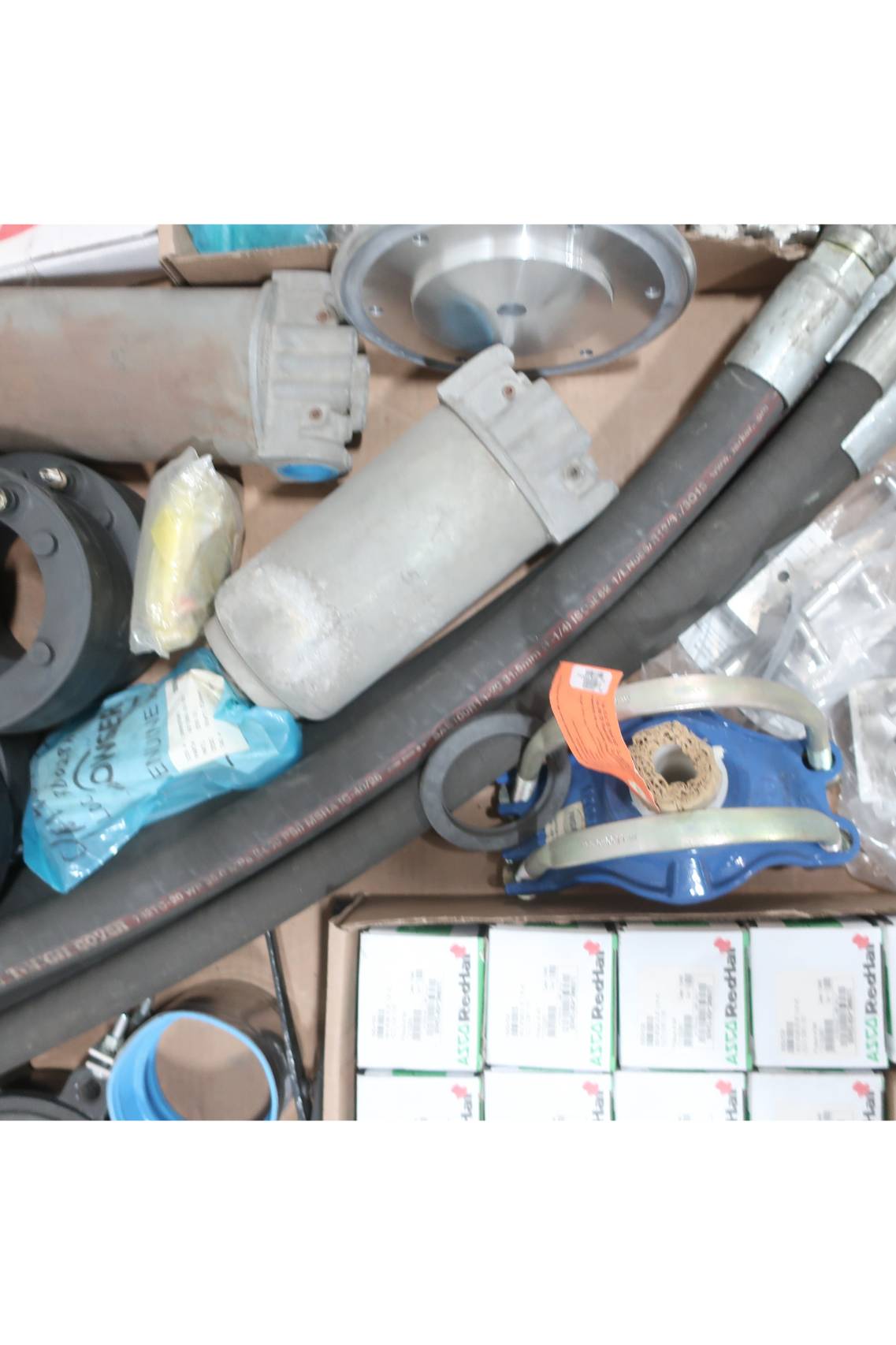 3 PALLET LOT OF ASSORTED VALVES AND VALVE PARTS