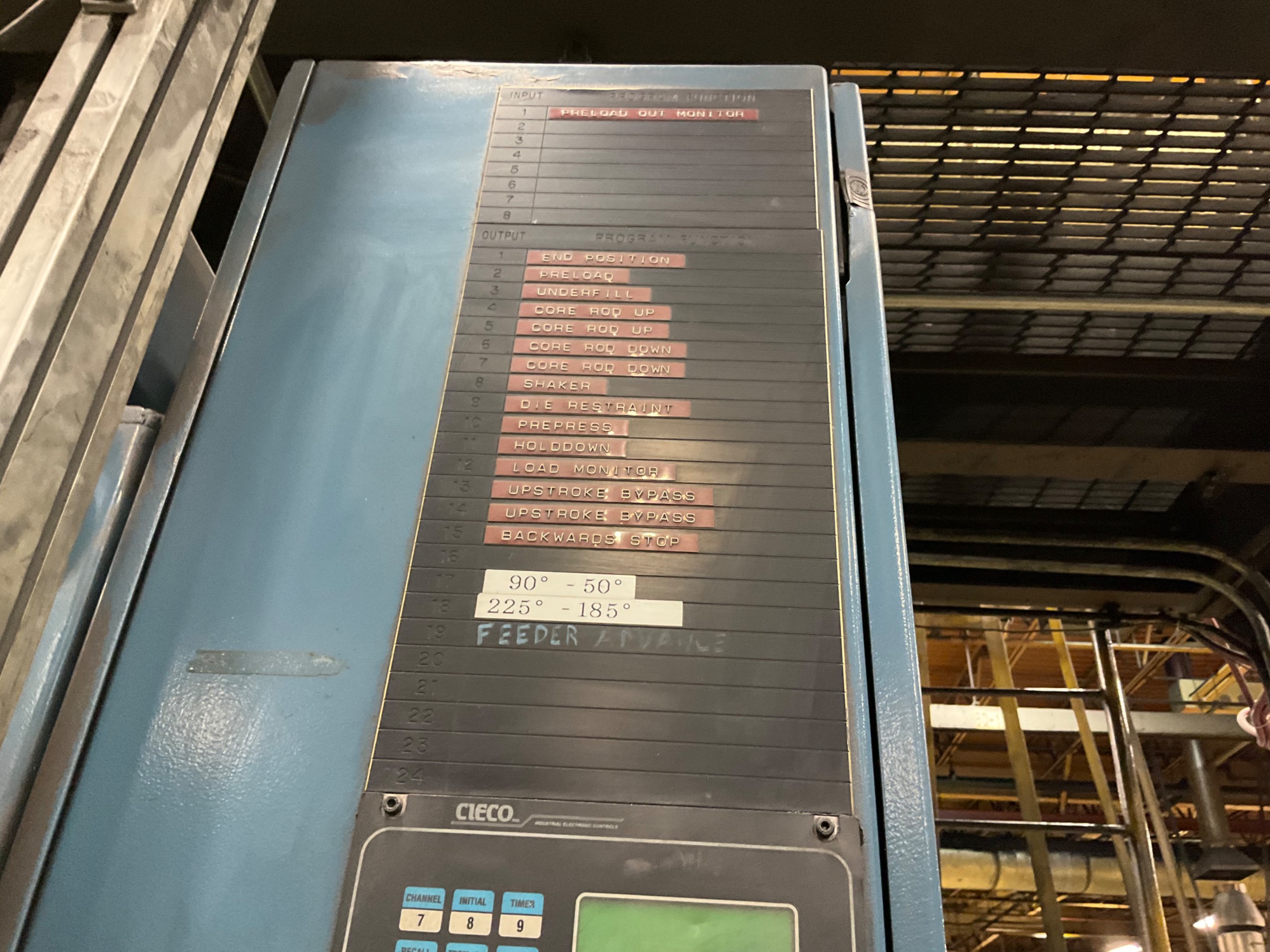 1996 DORST TPA50/3 50 TON COMPACTING MECHANICAL PRESS