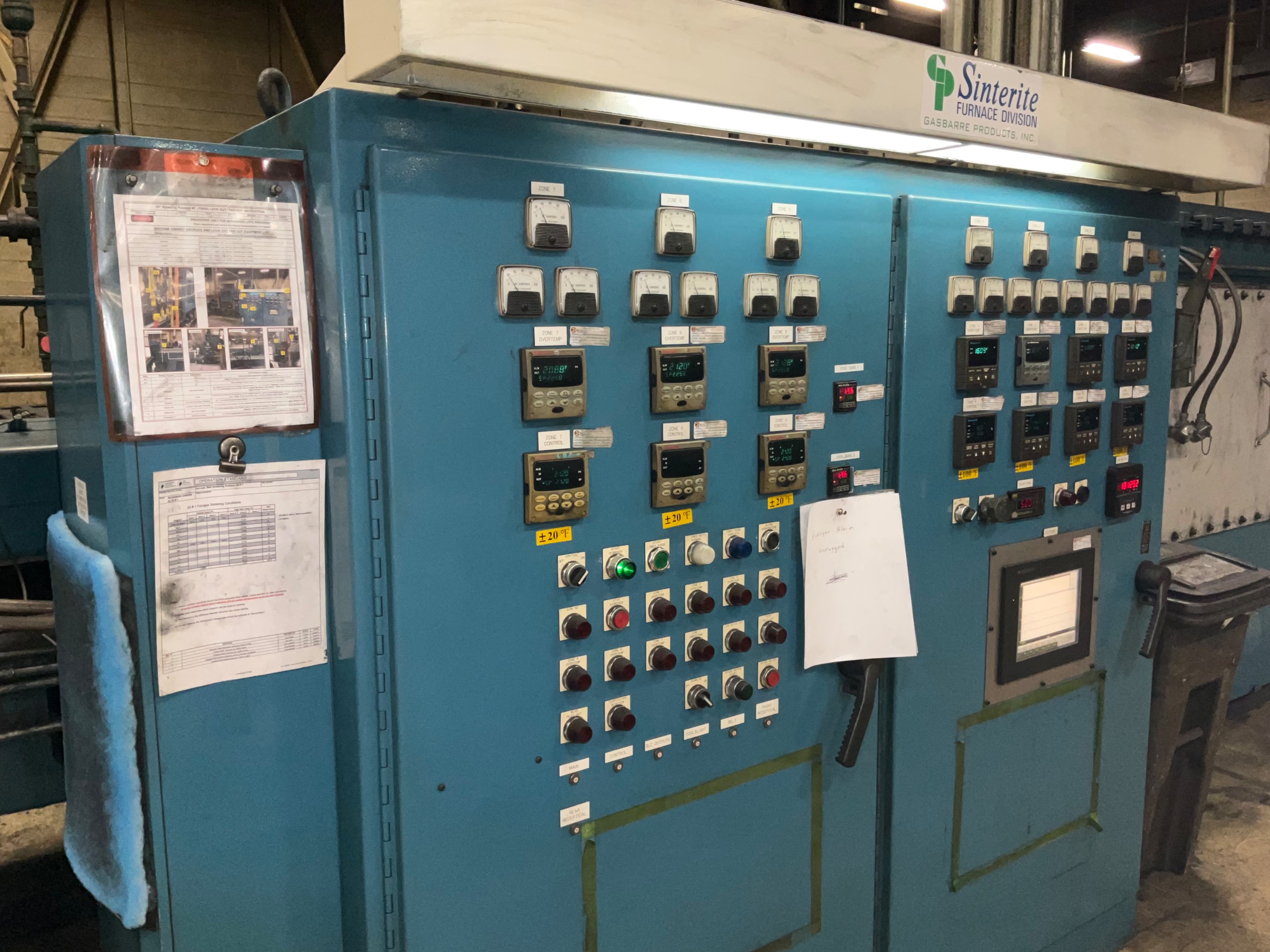 2006 GASBARRE 24E-7Z SINTERING BELT FURNACE