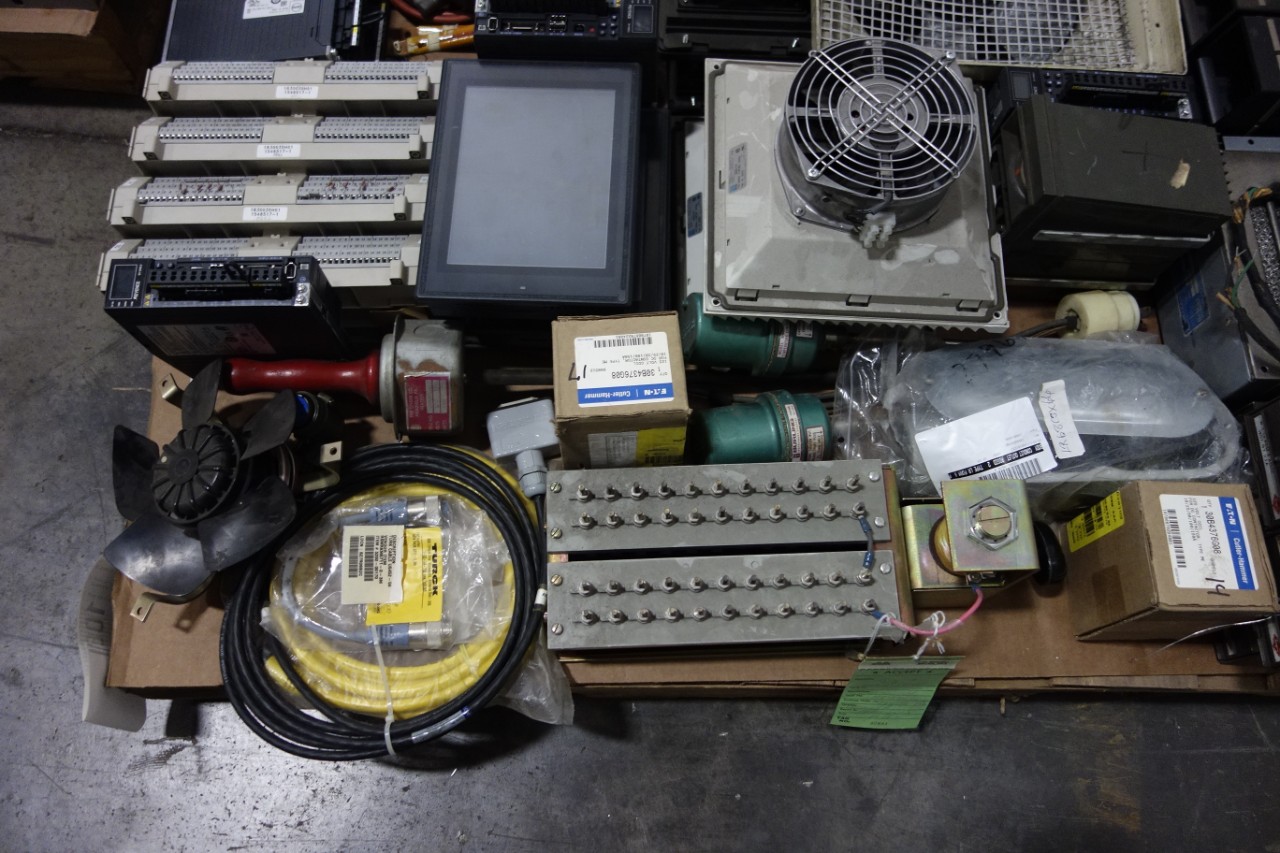 SKU 1069862 - 3 PALLETS OF ASSORTED AUTOMATION AND ELECTRICAL