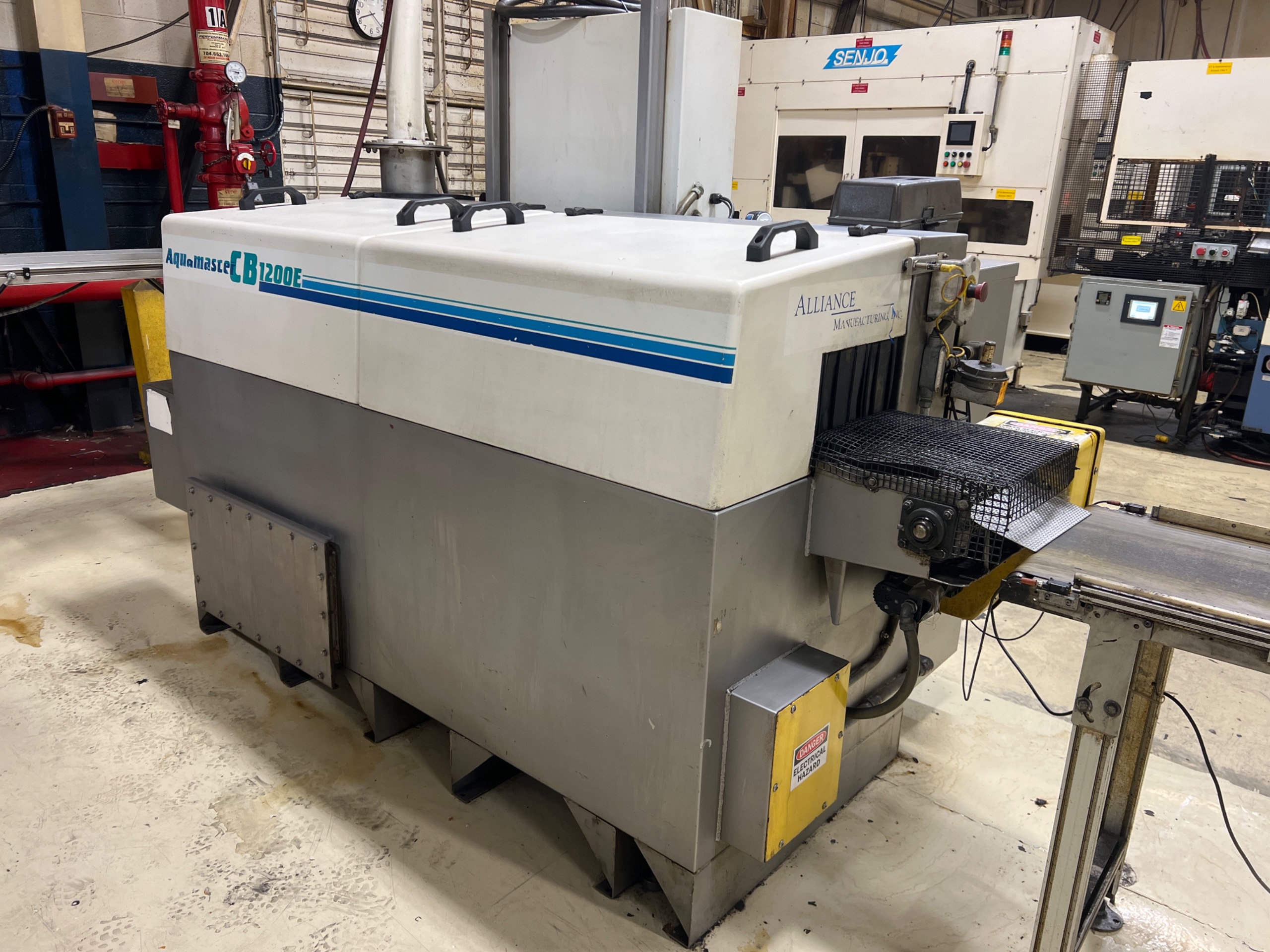 ALLIANCE MANUFACTURING AQUAMASTER CB-1200E PARTS WASHING MACHINE For ...