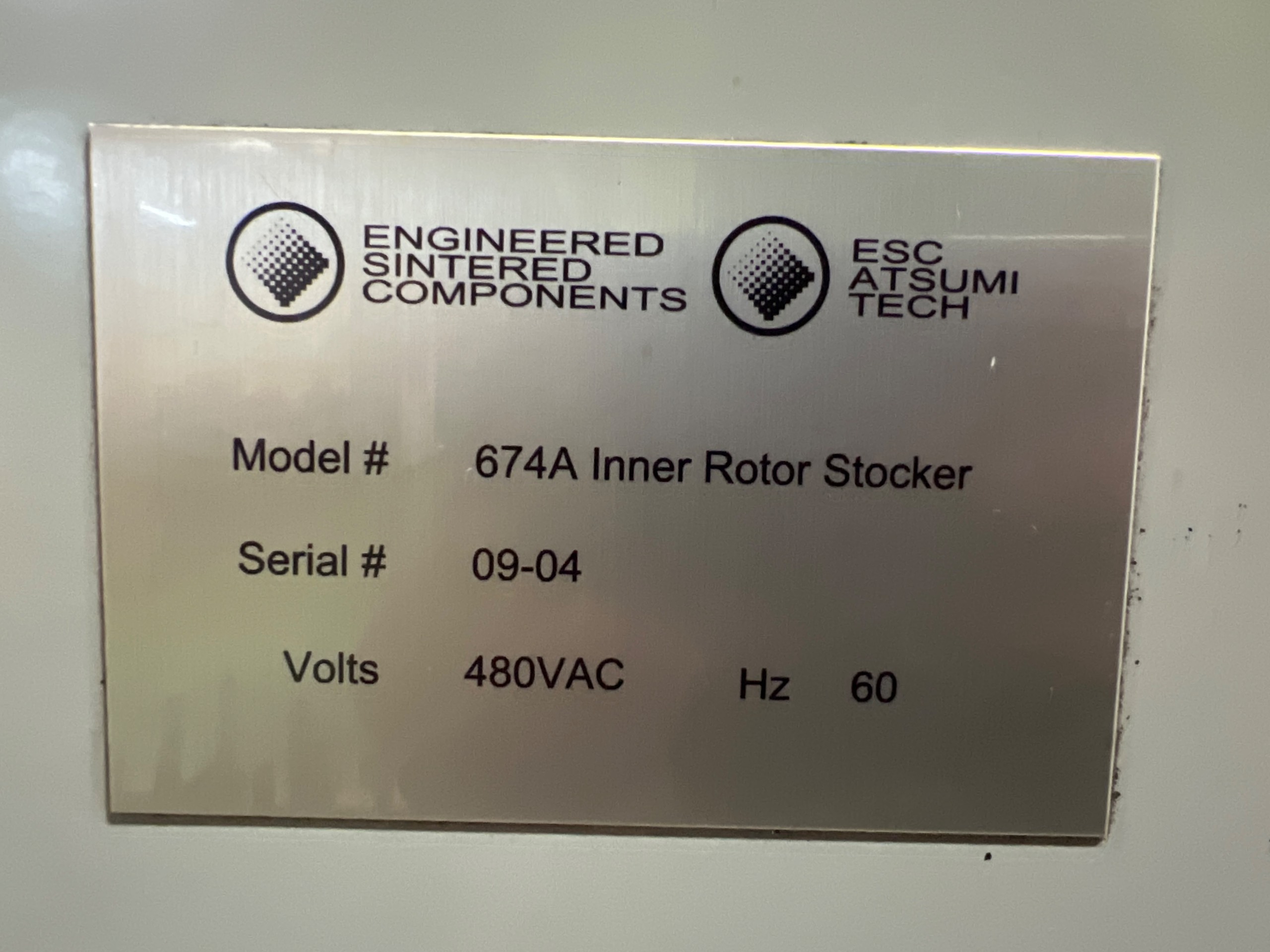 ESC 674A INNER ROTOR STOCKER