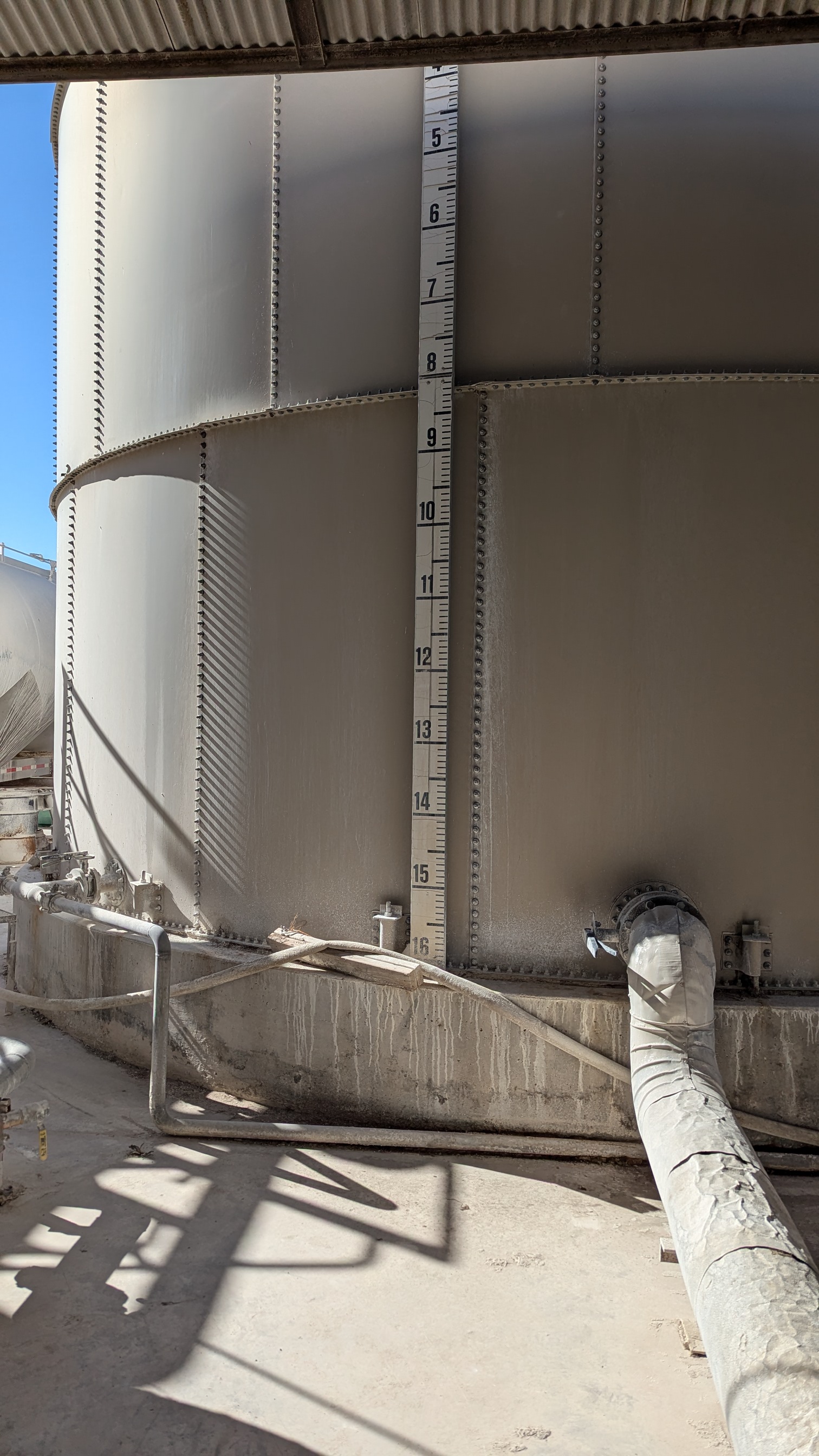 1998 PEABODY TECTANK BOLTED WATER STORAGE TANK 63700 GALLONS