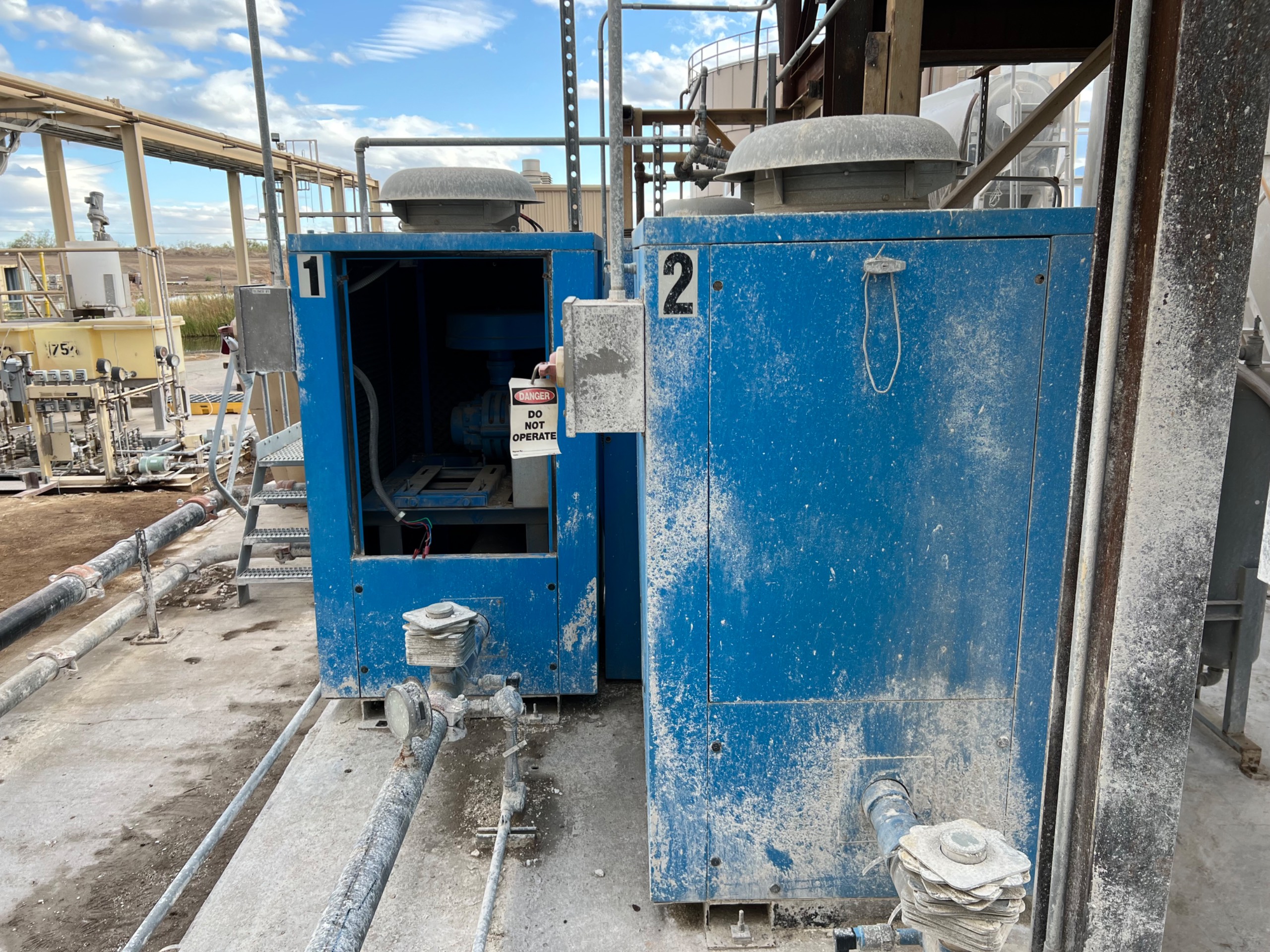 QTY 3: HARDY SYSTEMS HPP-MD5003-20HP BLOWER & MOTOR ASSEMBLY