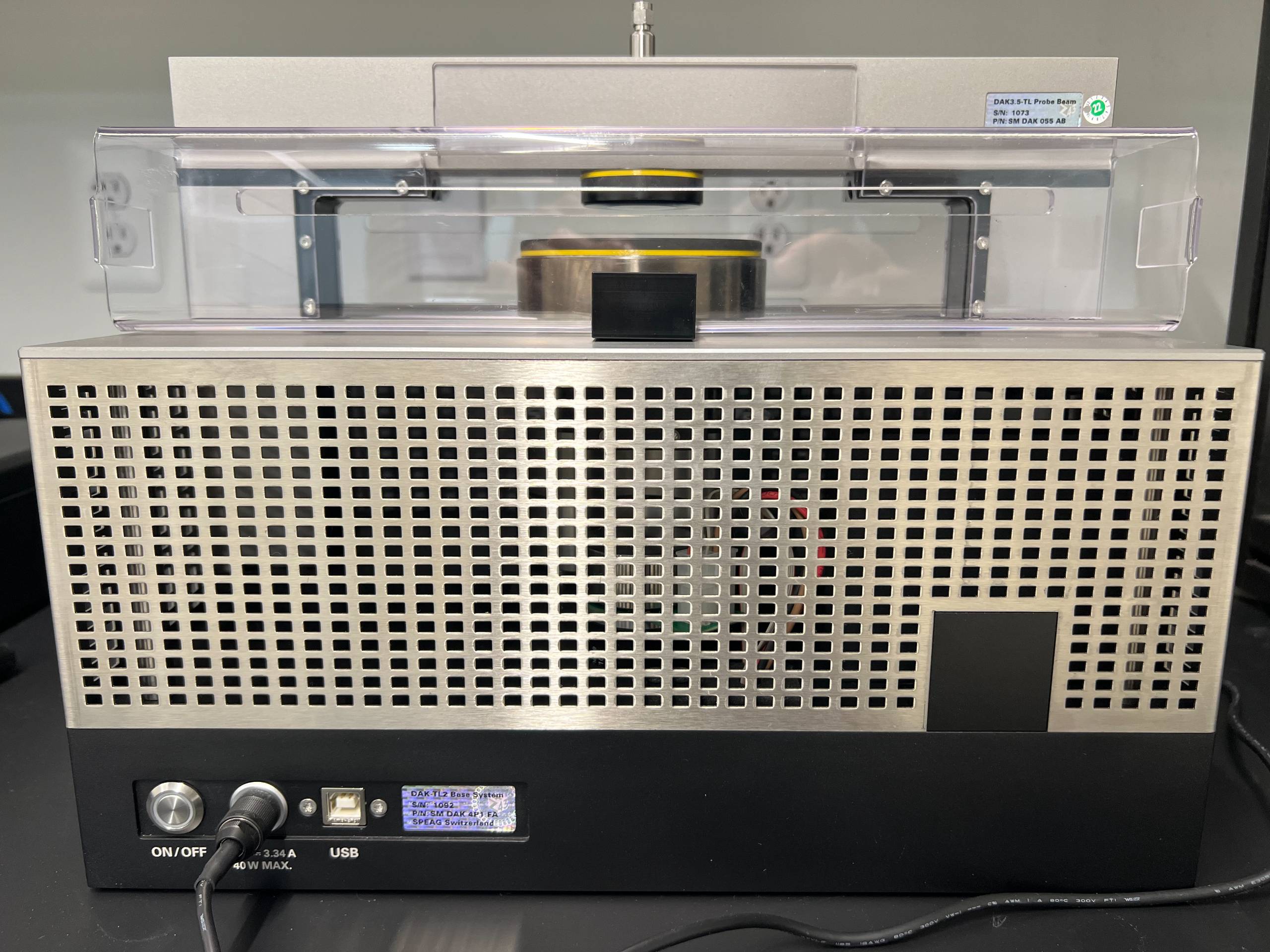 2022 SPEAG DAK3.5-TL PROBE BEAM SYSTEM FOR PERMITTIVITY MEASURING