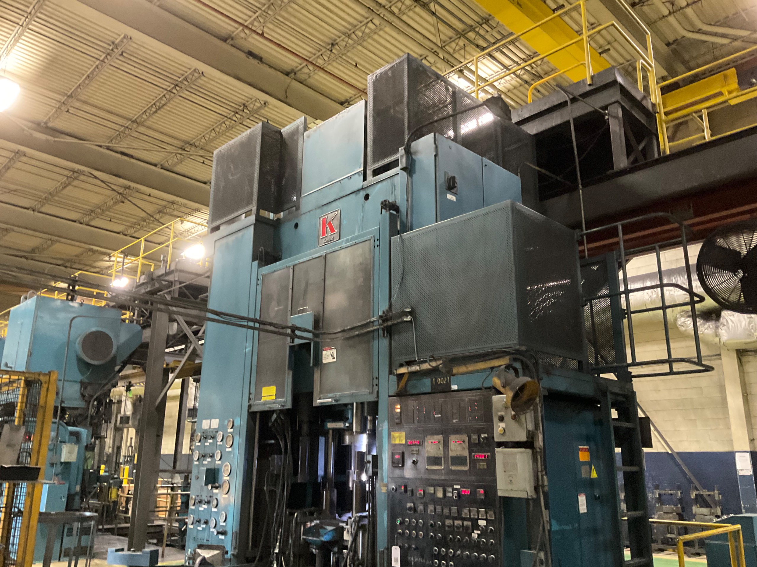 KOHTAKI 500 TON COMPACTING PRESS For Sale | Aucto