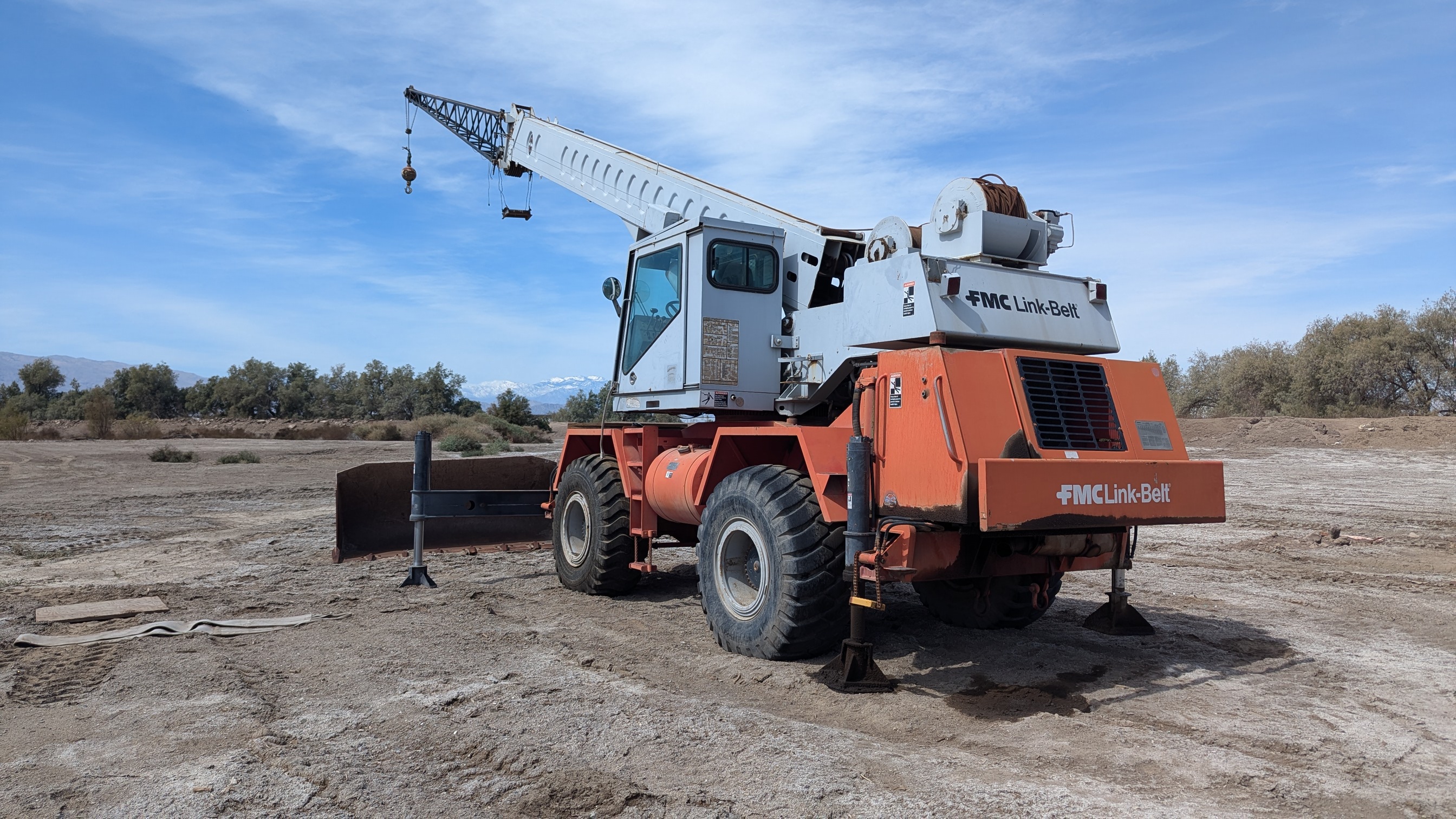 FMC LINK BELT HSP-8028S ROUGH TERRAIN CRANE