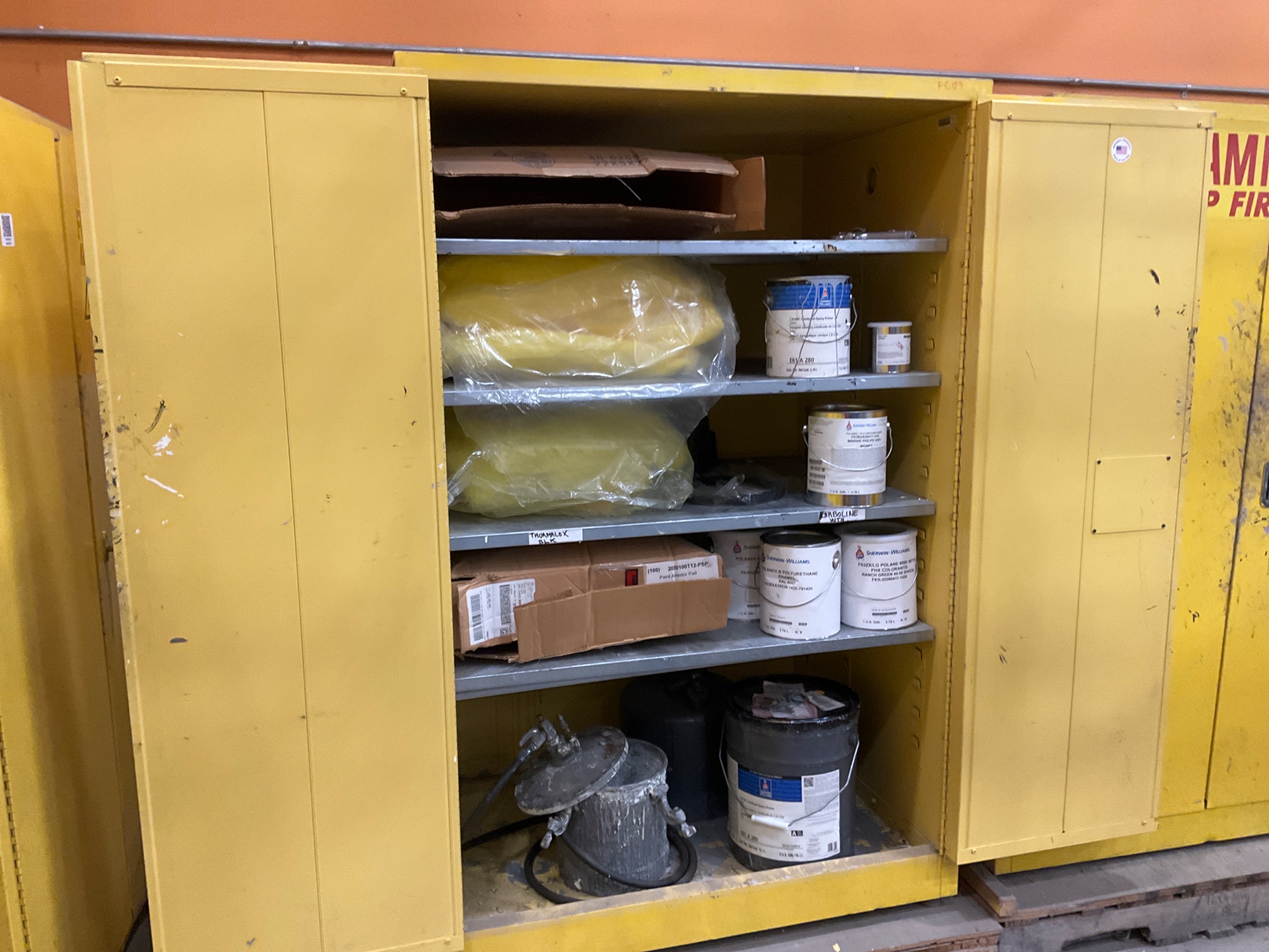 SECURALL A190 FLAME PROOF STORAGE CABINET