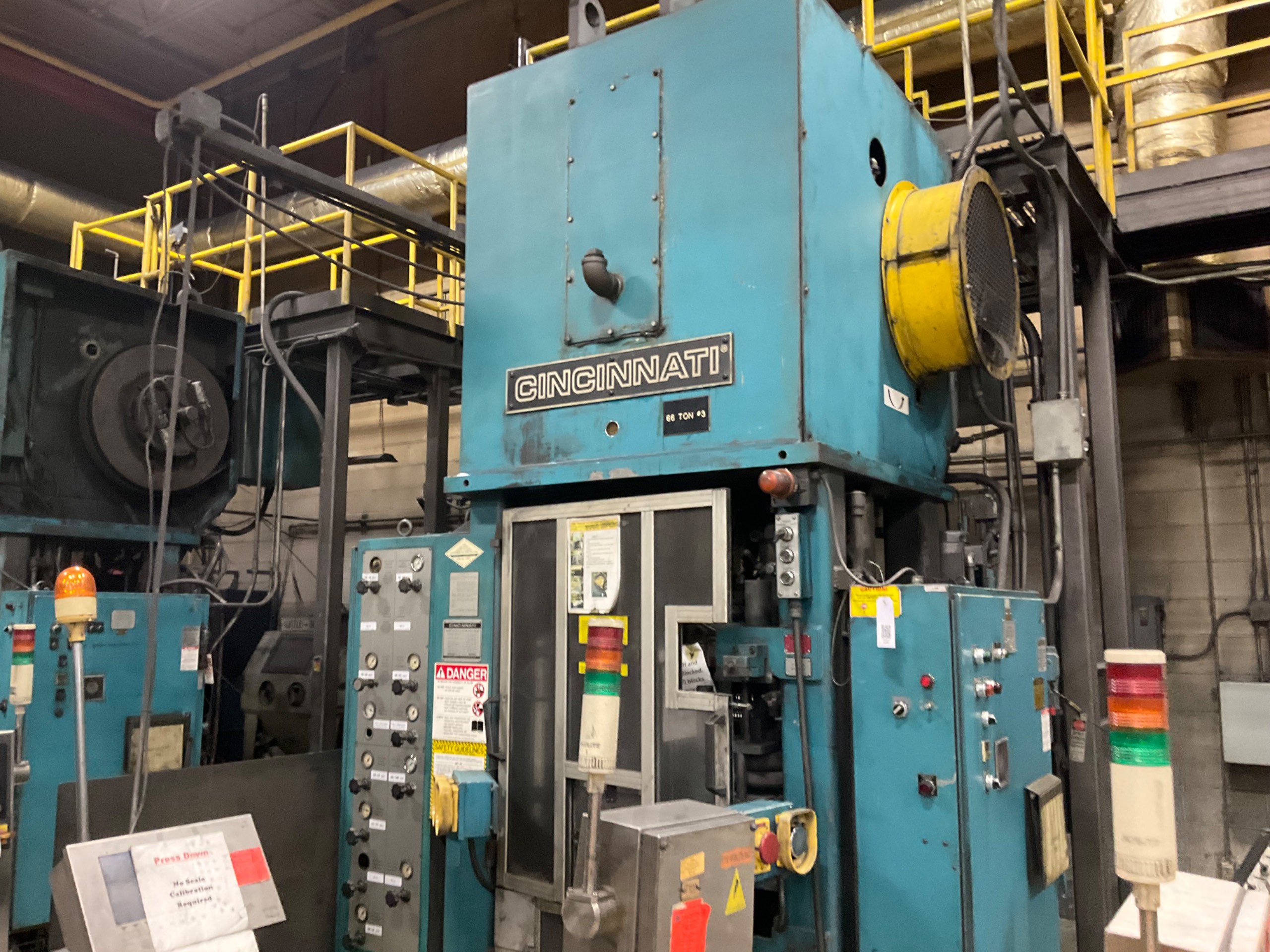 CINCINNATI 66-DC-4-1/2 COMPACTING PRESS For Sale | Aucto