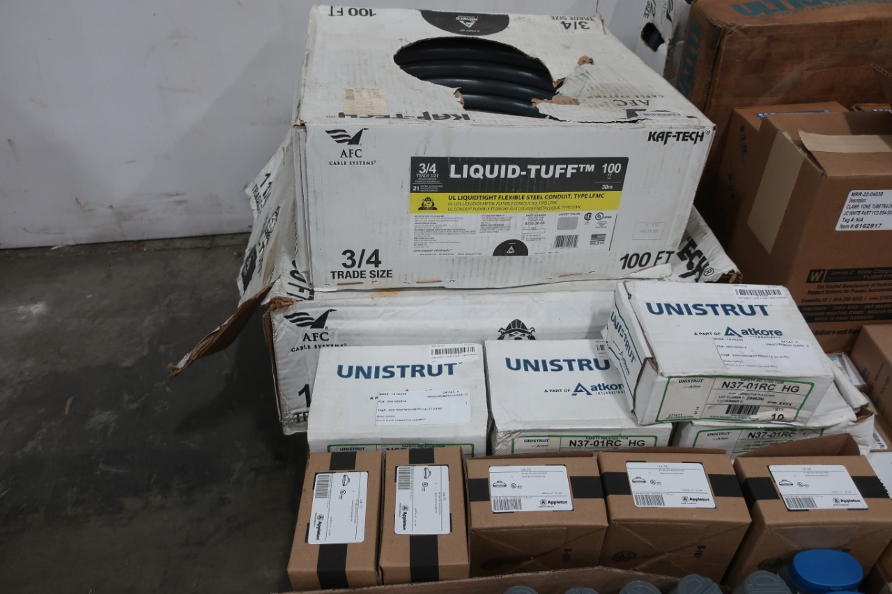 SKU 1062103 - 3 PALLETS OF ASSORTED ELECTRICAL