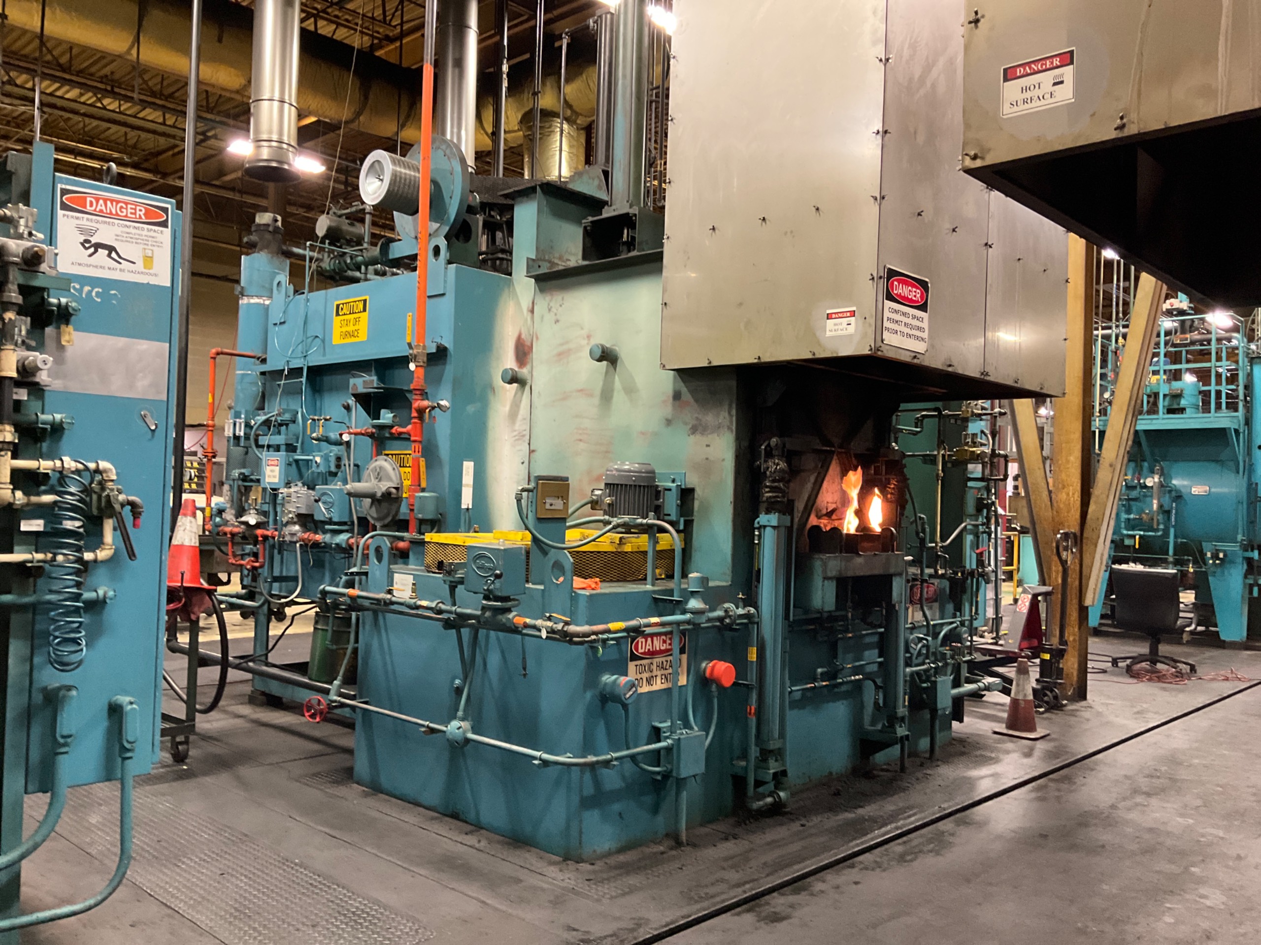 SURFACE COMBUSTION 3-24-36-24 ALLCASE 1800 F CARBURIZING FURNACE
