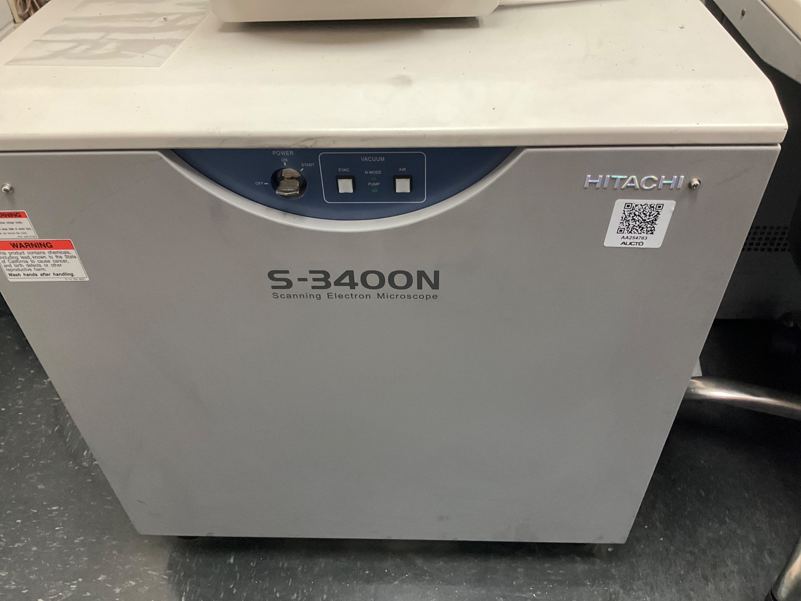 2013 HITACHI S-3400N SCANNING ELECTRON MICROSCOPE