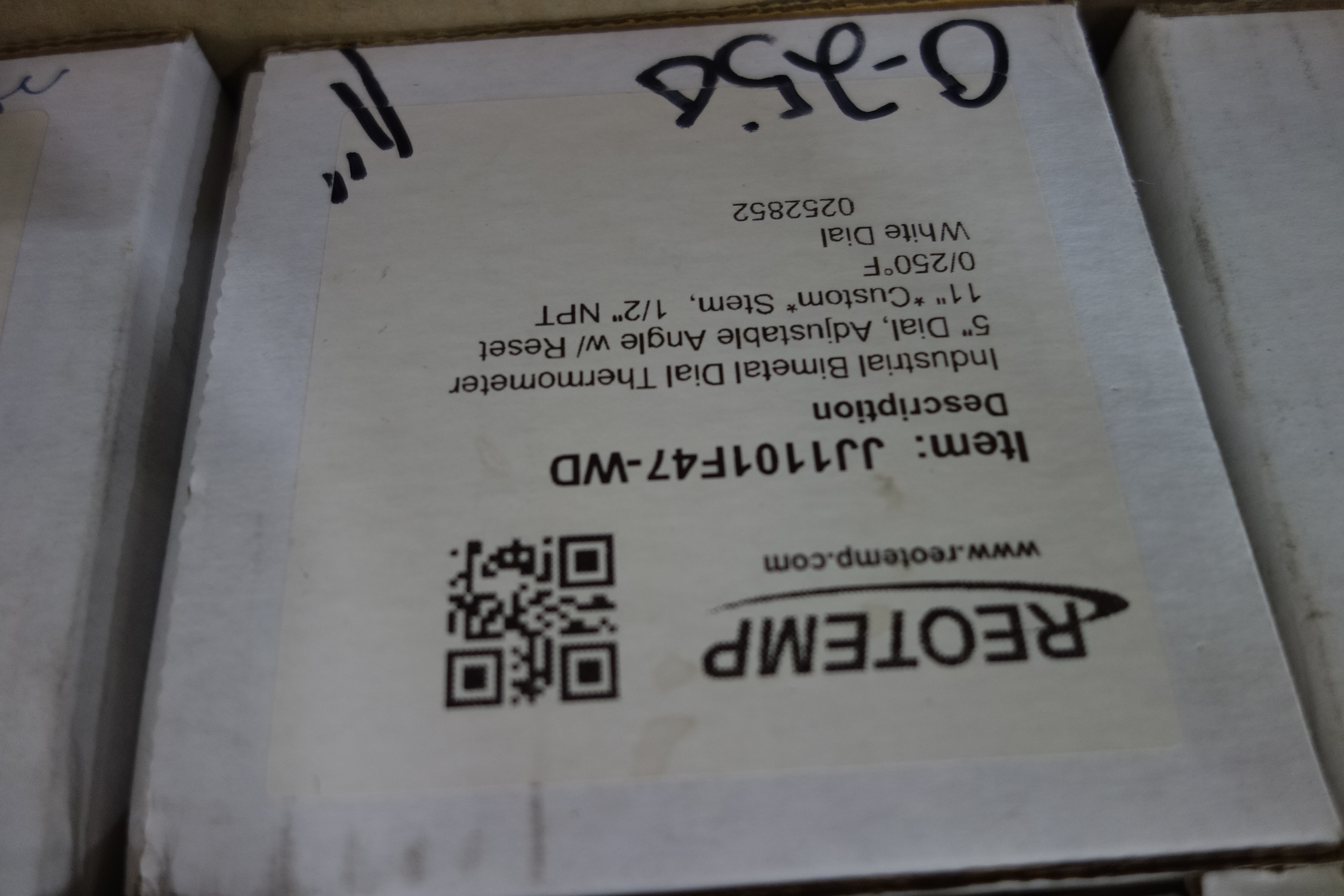 3 PALLETS OF ASSORTED TEMP SENSORS