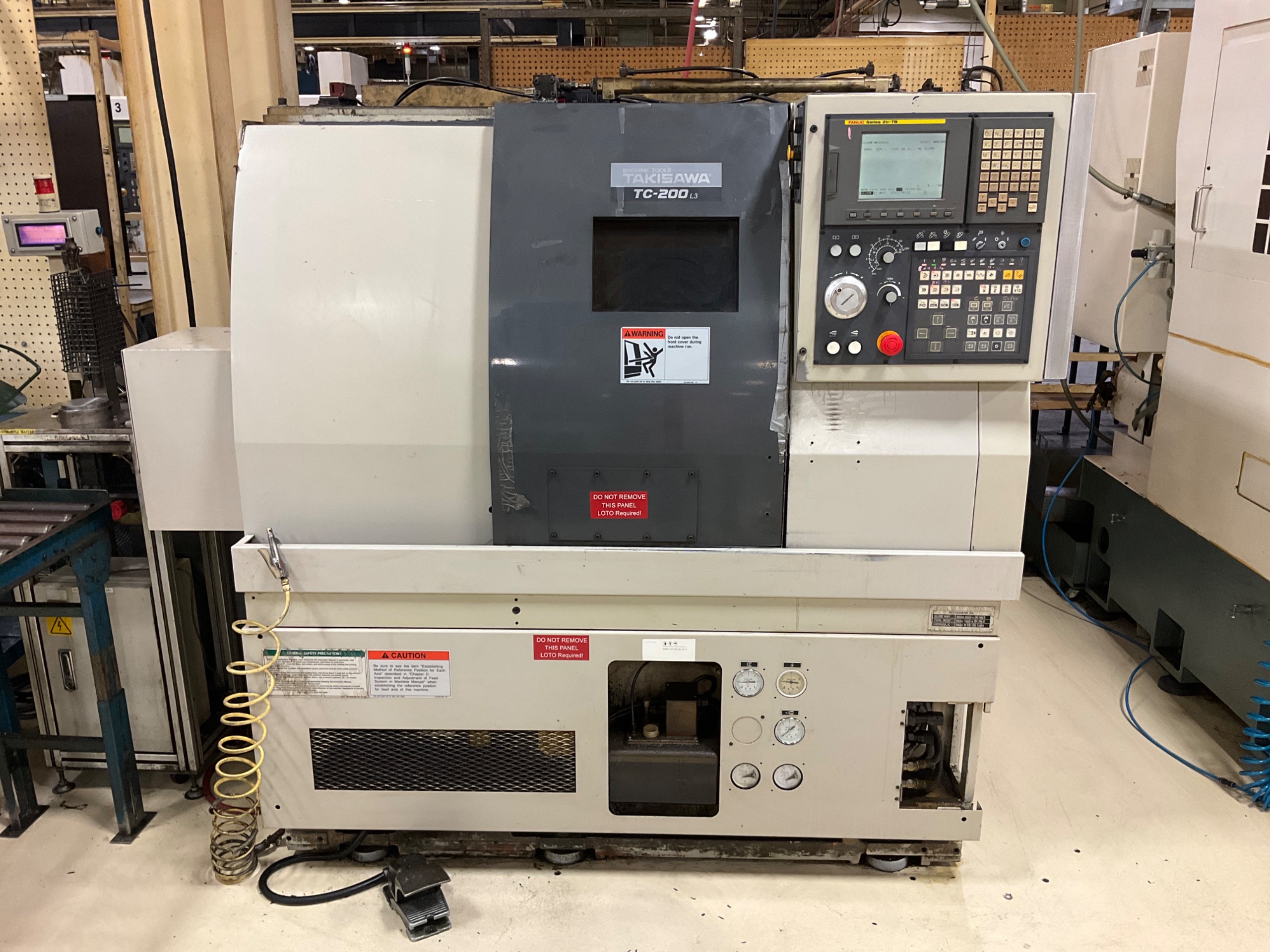 TAKISAWA TC-200 CNC LATHE For Sale | Aucto