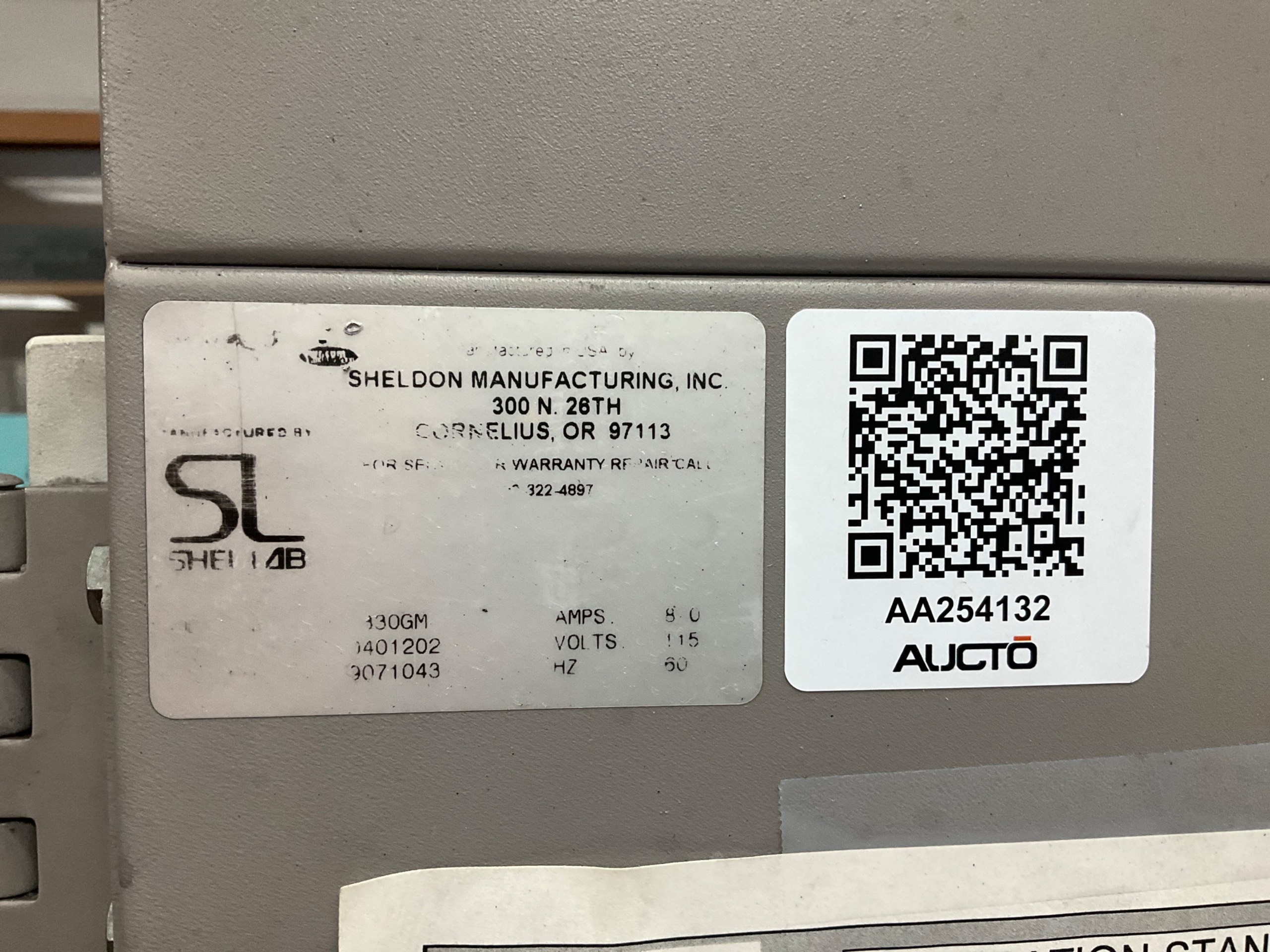 SHELDON 1330GM FURNACE