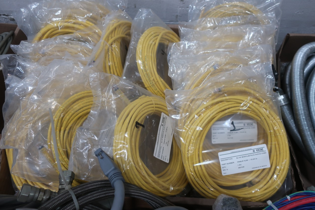 SKU 1067652 -2 PALLETS OF ASSORTED CORDSET CABLES