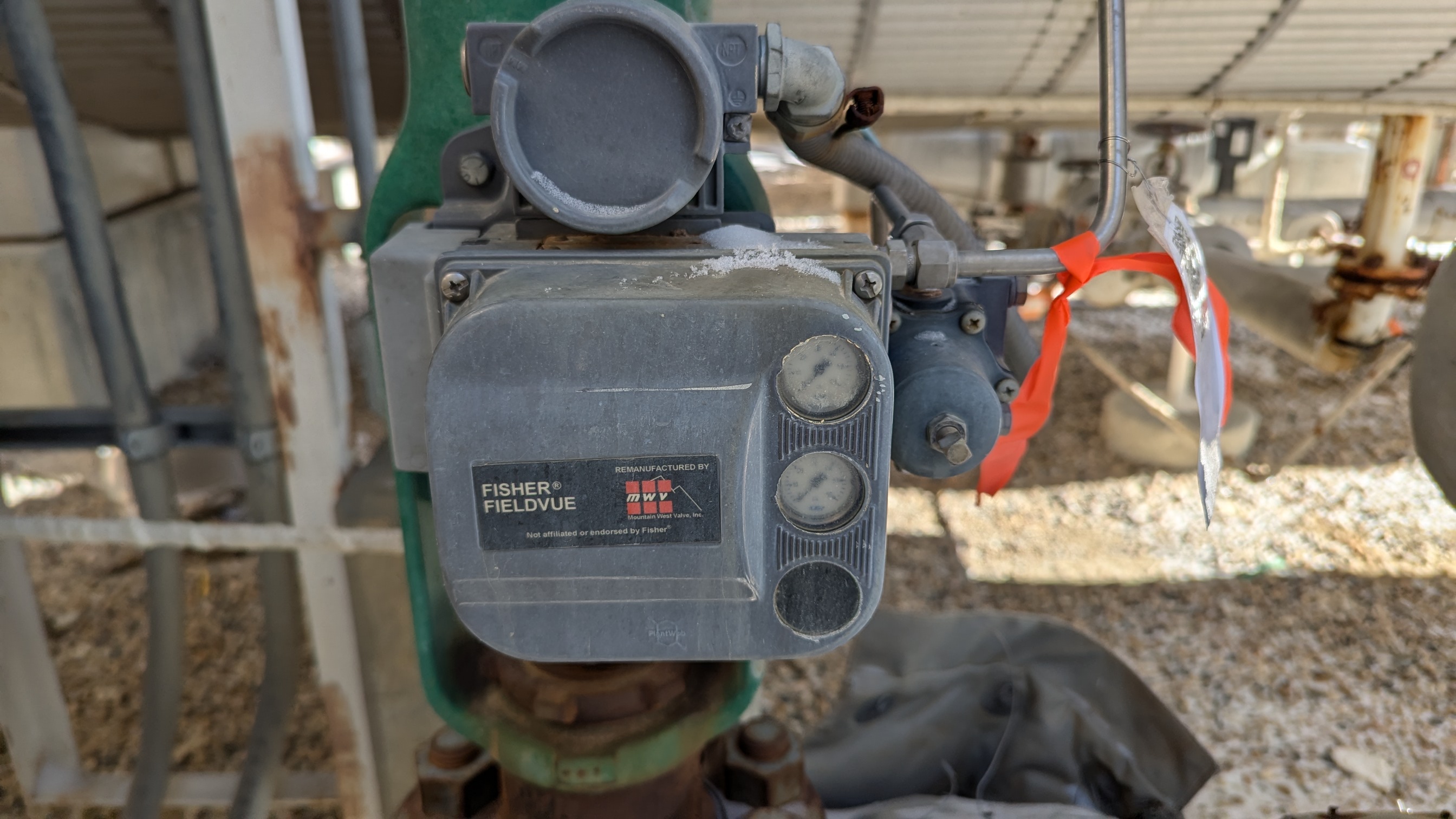 FISHER HPT CONTROL VALVE & 657 ACTUATOR ASSEMBLY For Sale | Aucto