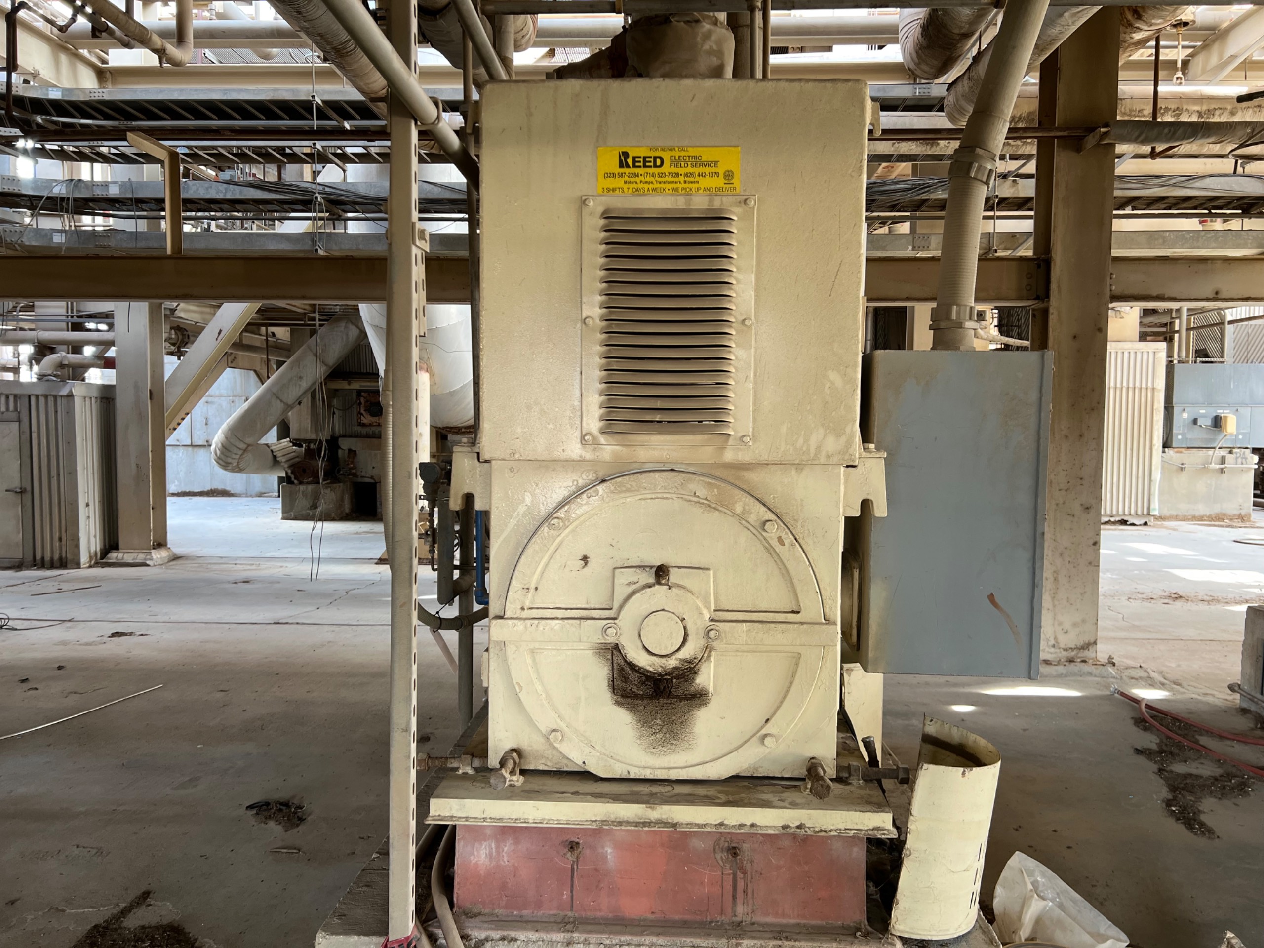 LOUIS ALLIS 800HP ELECTRIC MOTOR