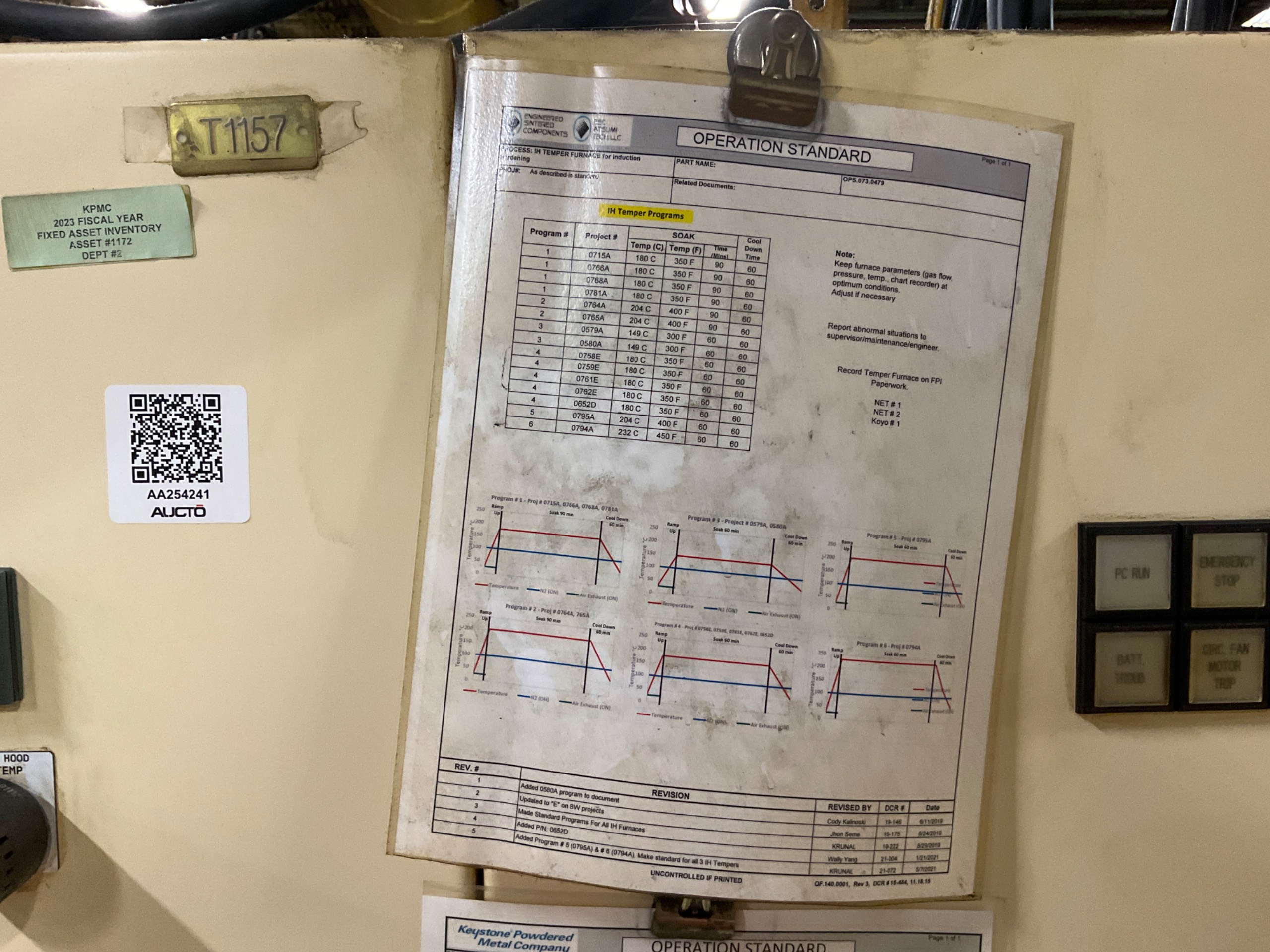TEMPERING FURNACE