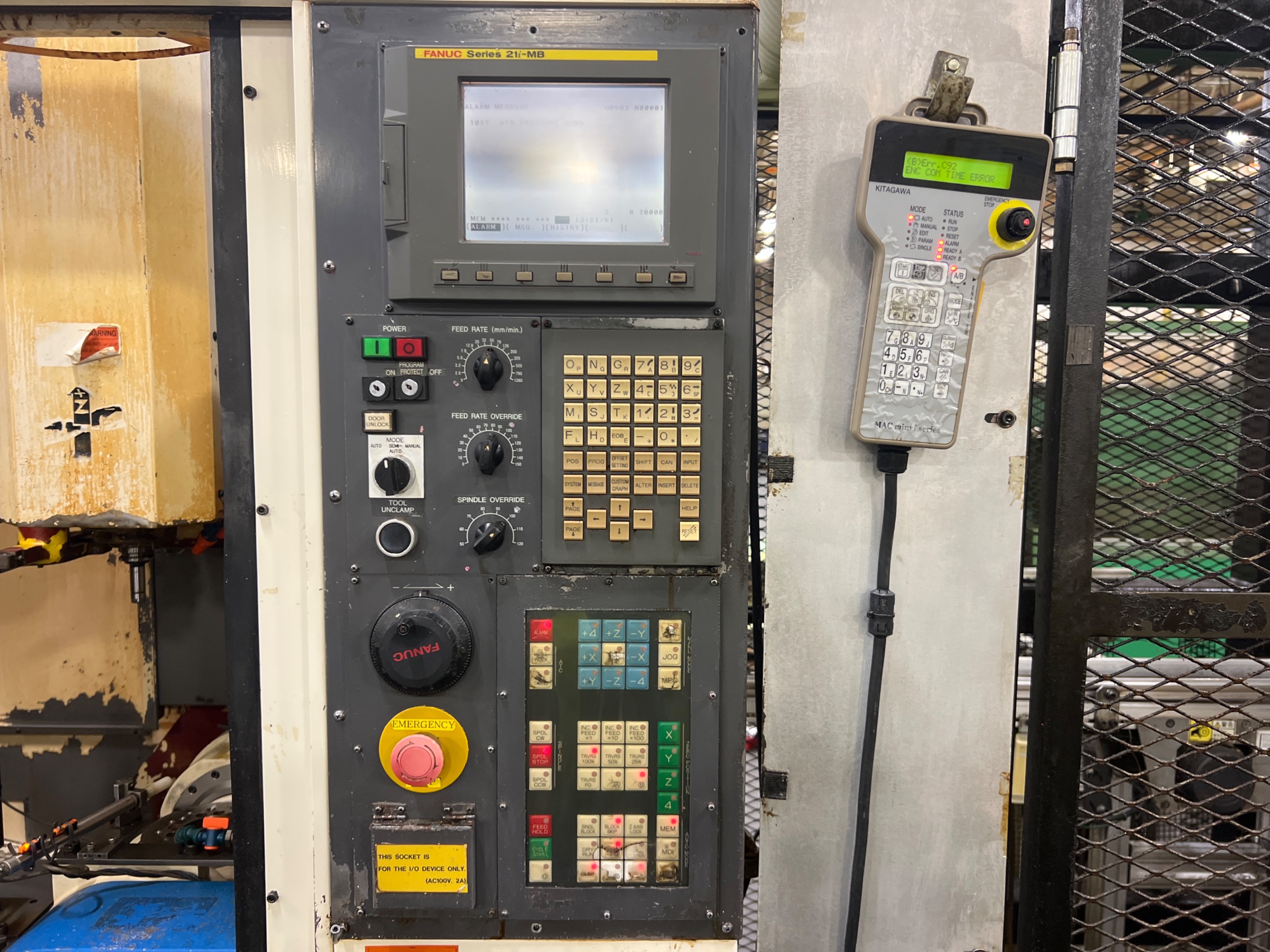 2003 TOYOSK TVT301S VERTICAL MACHINING CENTER For Sale | Aucto