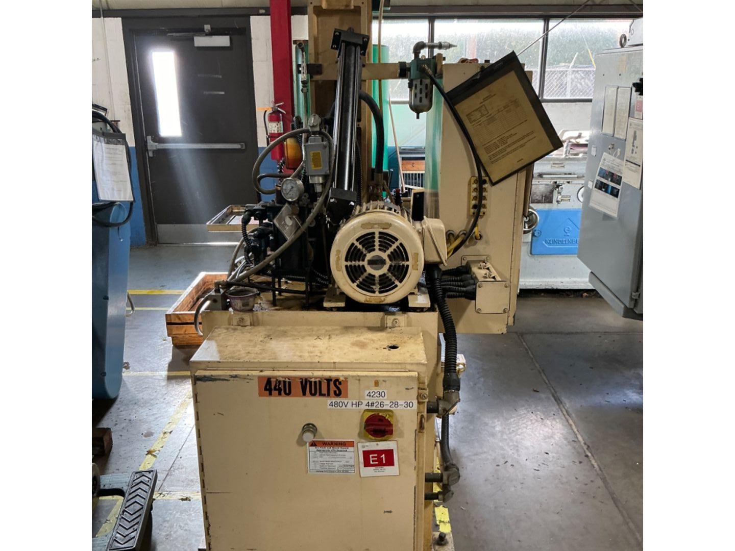 TY MILES MBLD4-24-150R VERTICAL BROACH FINISHING MACHINE