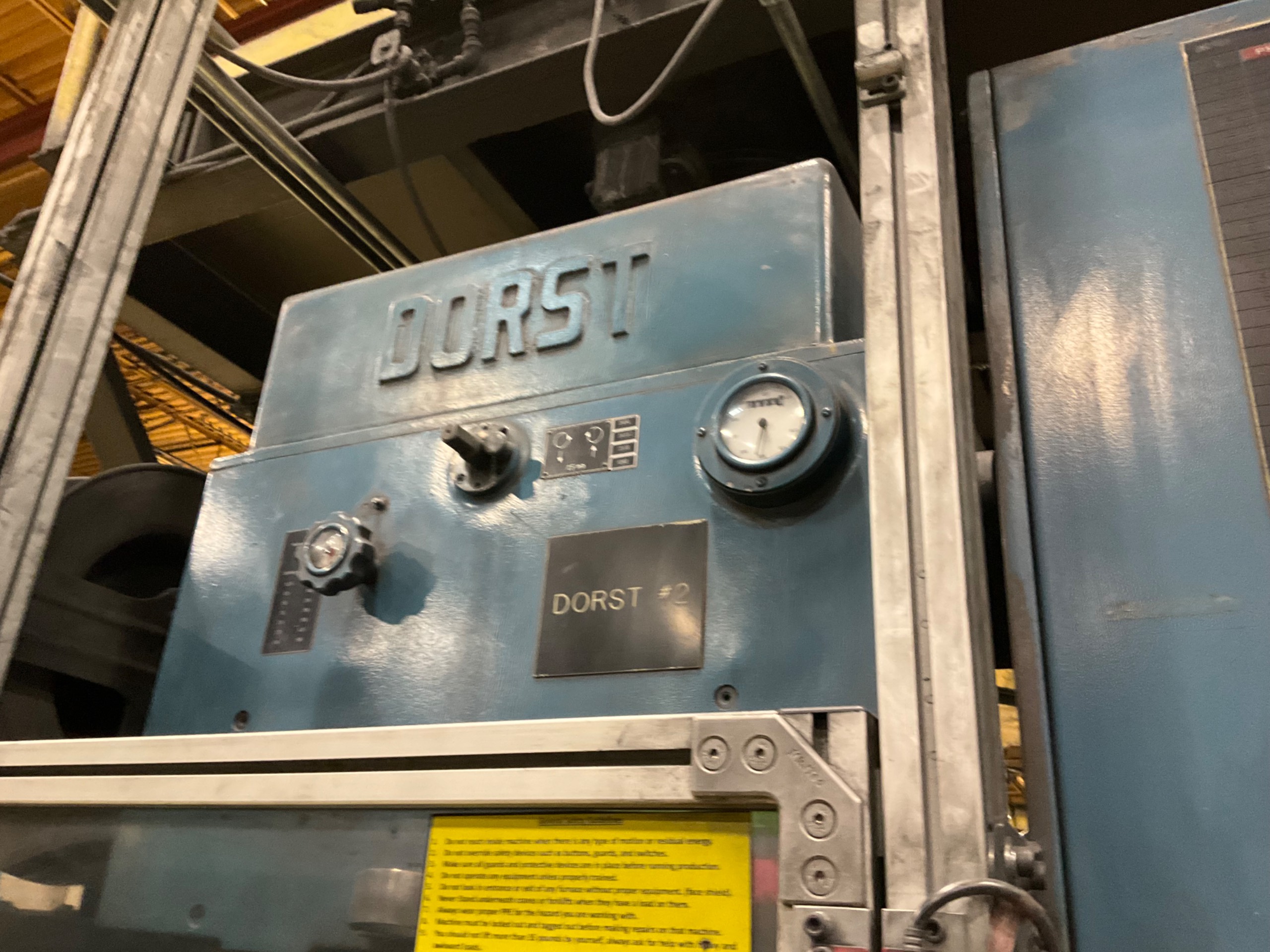 1996 DORST TPA50/3 50 TON COMPACTING MECHANICAL PRESS