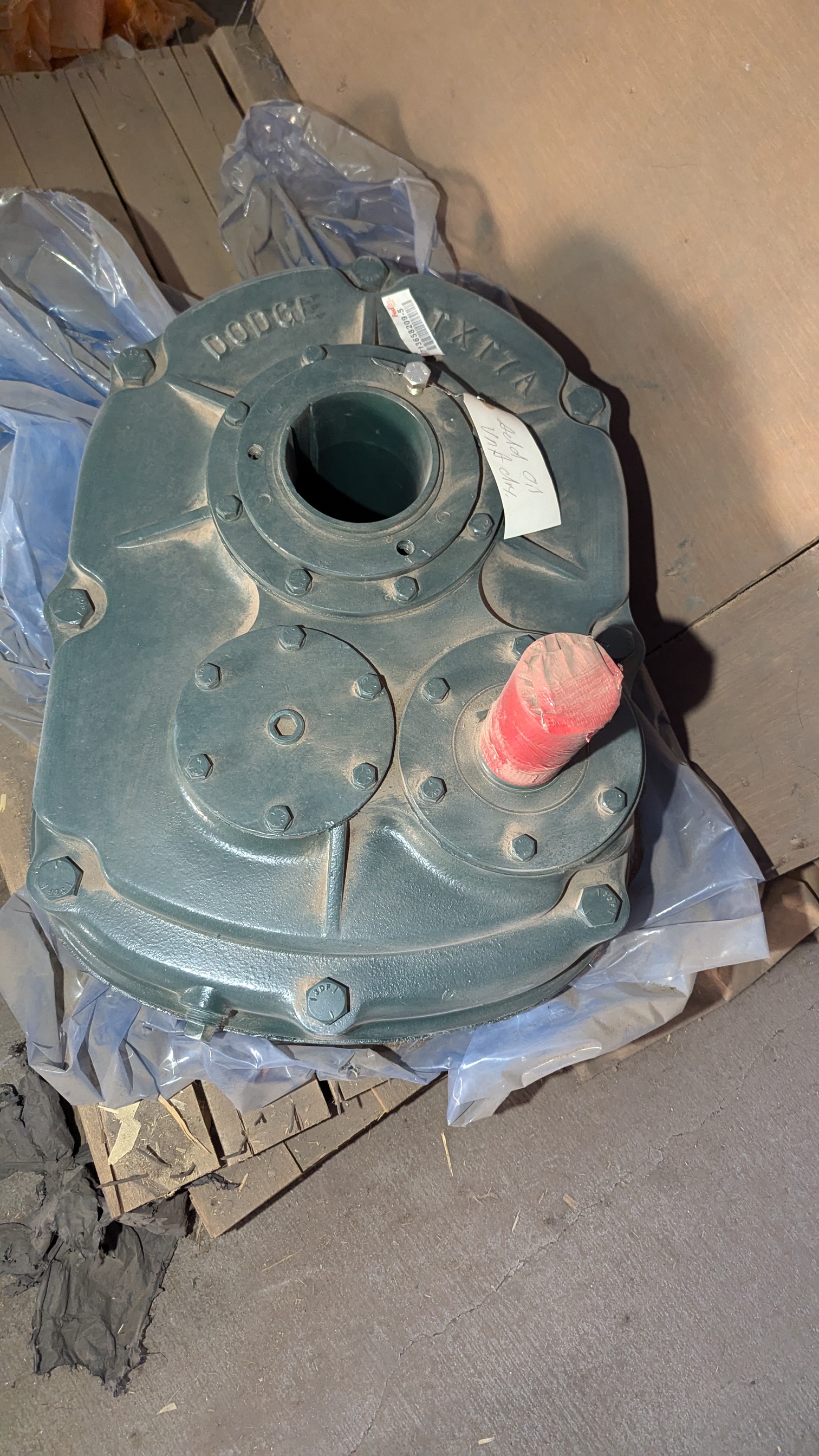 BULK QTY OF CAPITAL SPARE PARTS INCLUDING MOTORS, GEARBOXES
