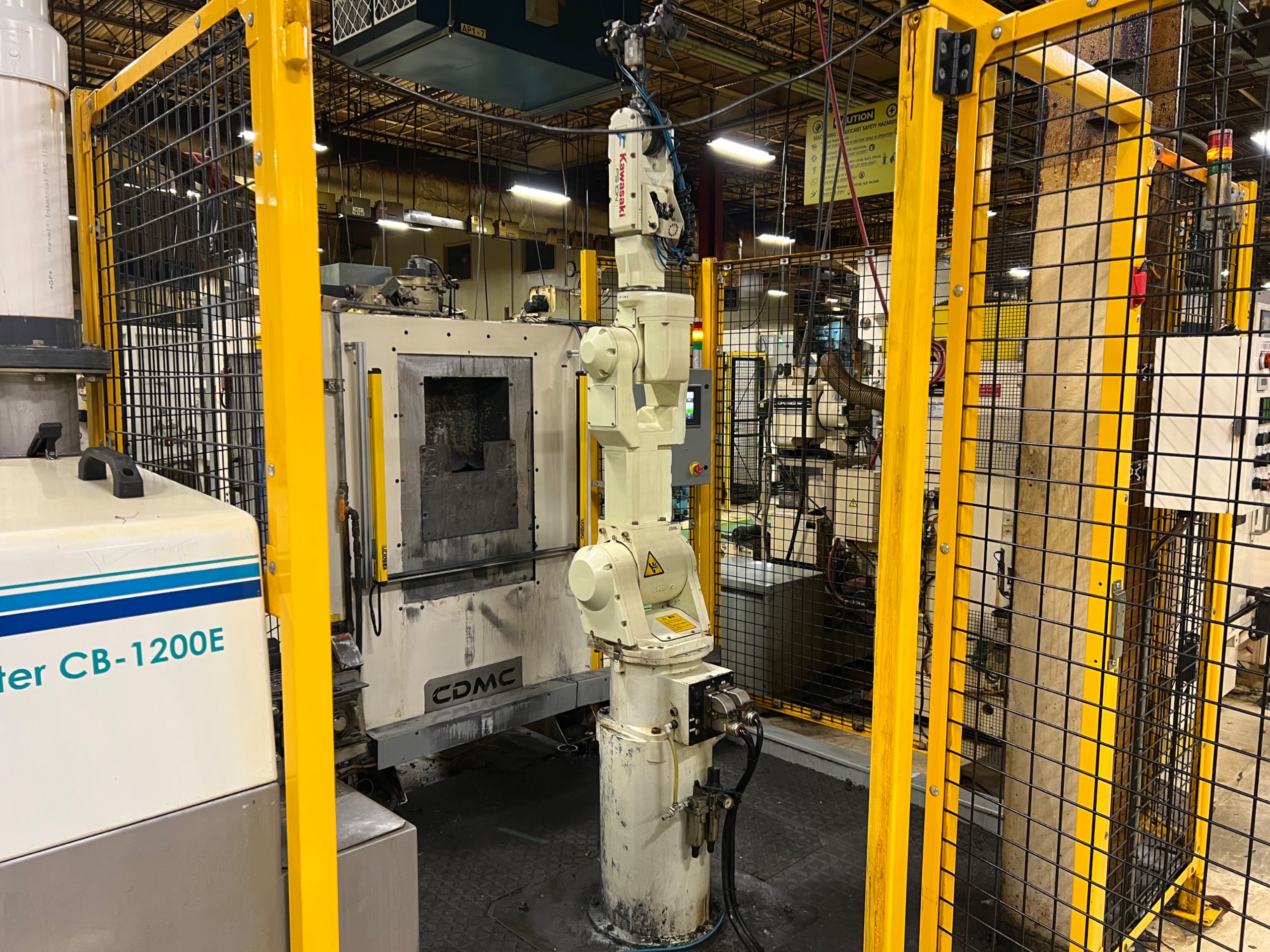 KAWASAKI FS10N ROBOT & CONTROLLER ASSEMBLY For Sale | Aucto