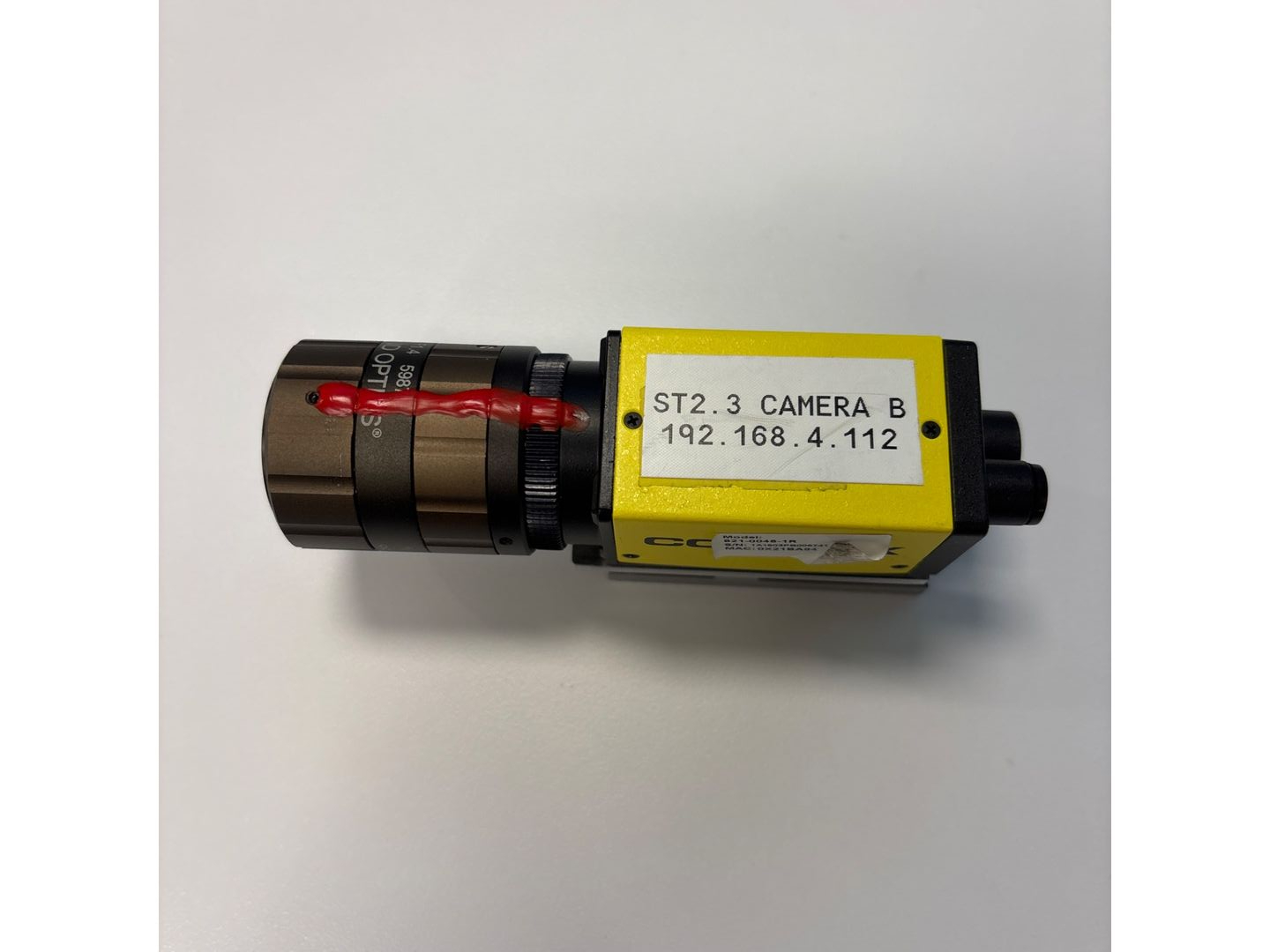 COGNEX 821-0048-1R INSPECTION CAMERA