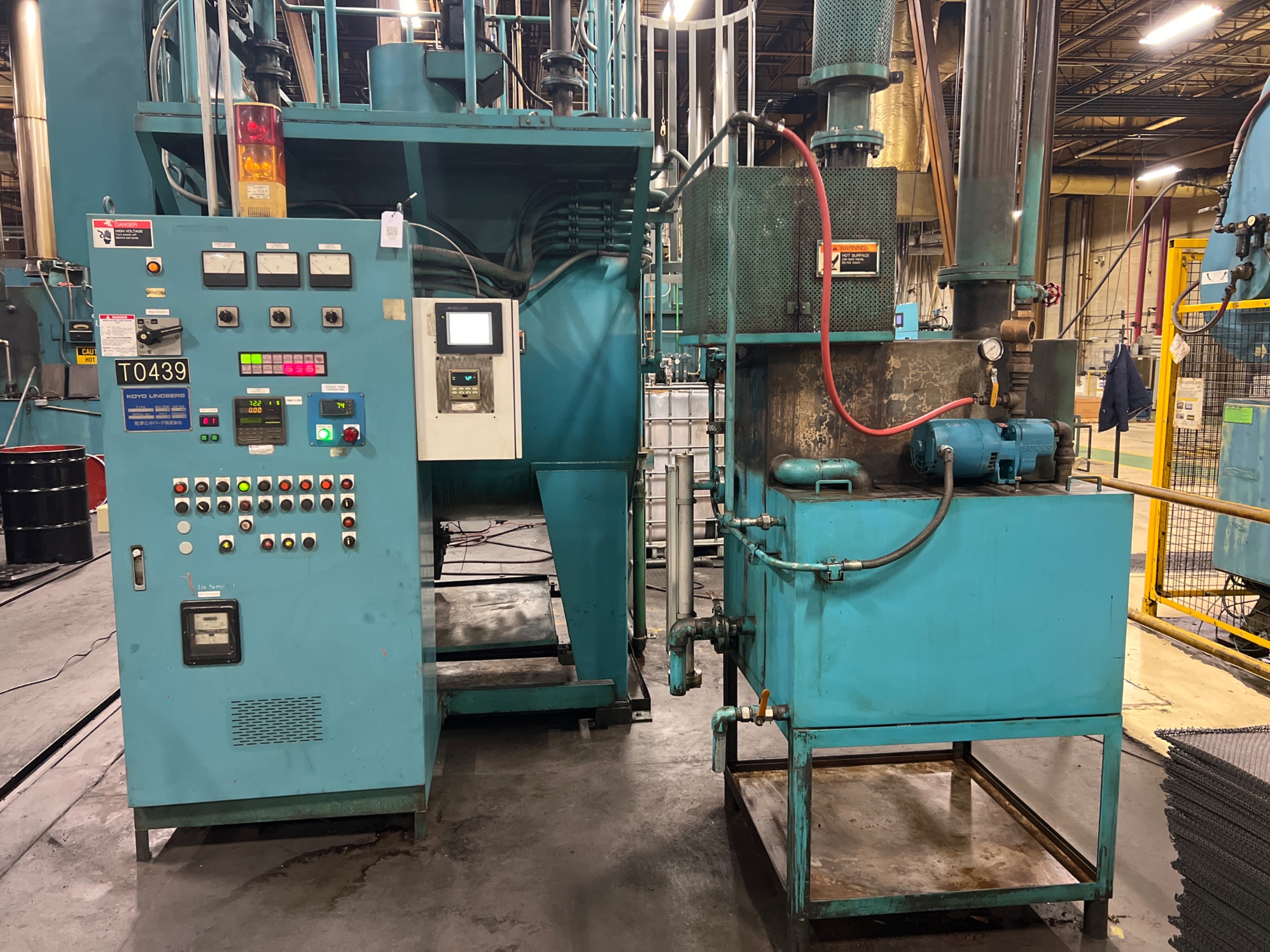 KOYO LINDBERG 243624-E9S TEMPERING FURNACE