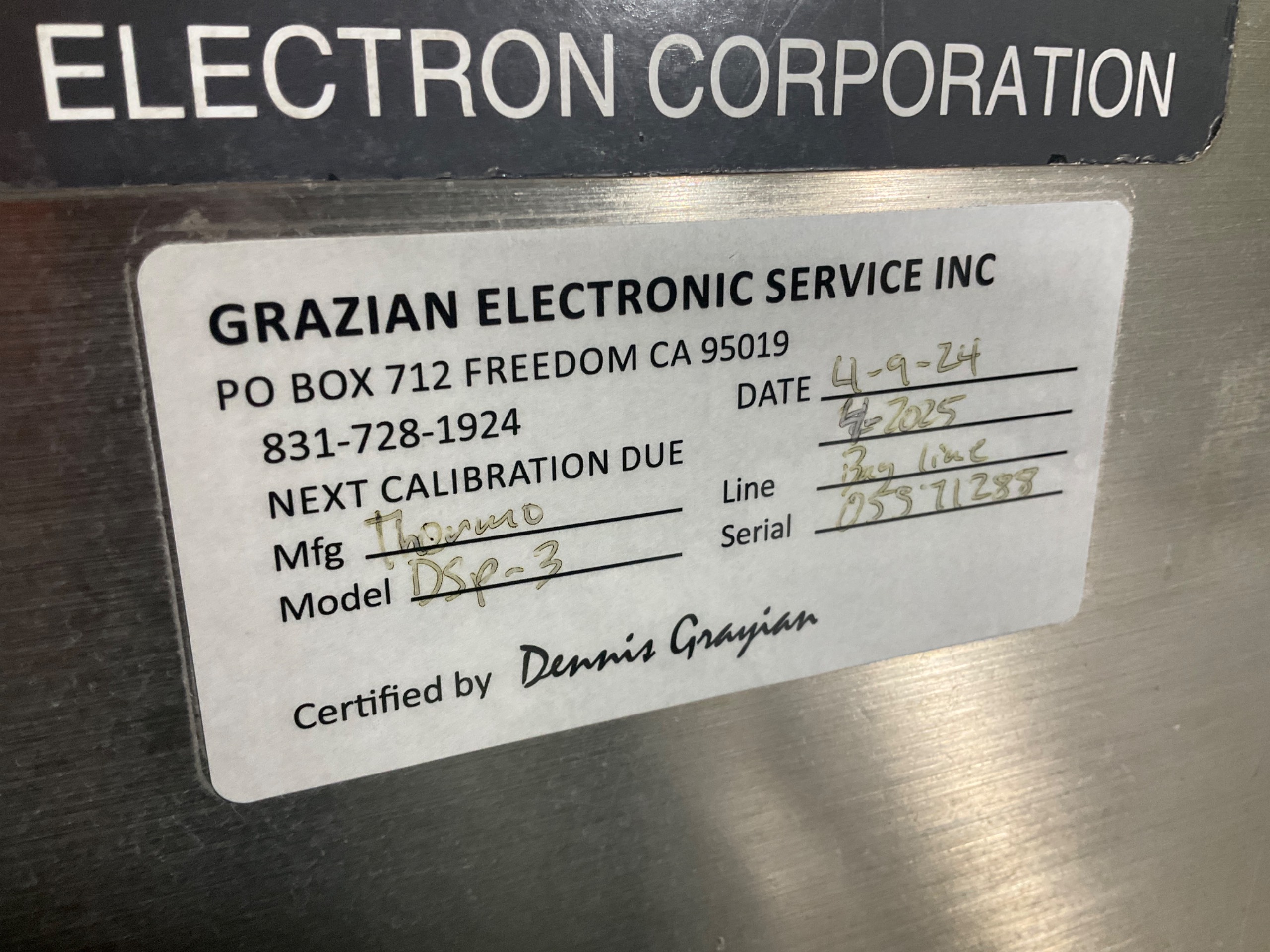 THERMO ELECTRON GORING KERR CONVEYOR METAL DETECTOR For Sale | Aucto