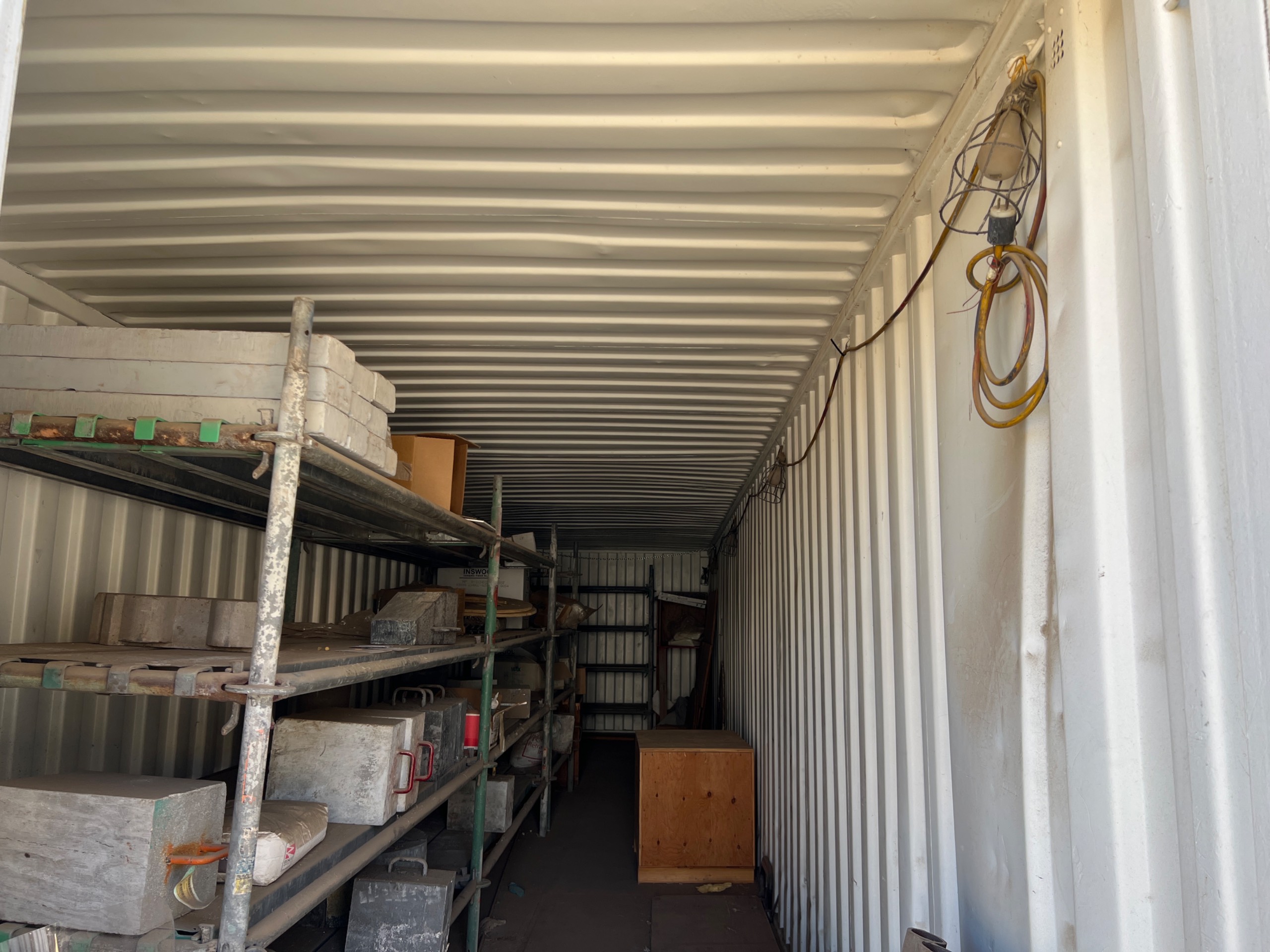 40' CONTAINER WITH CONTENTS