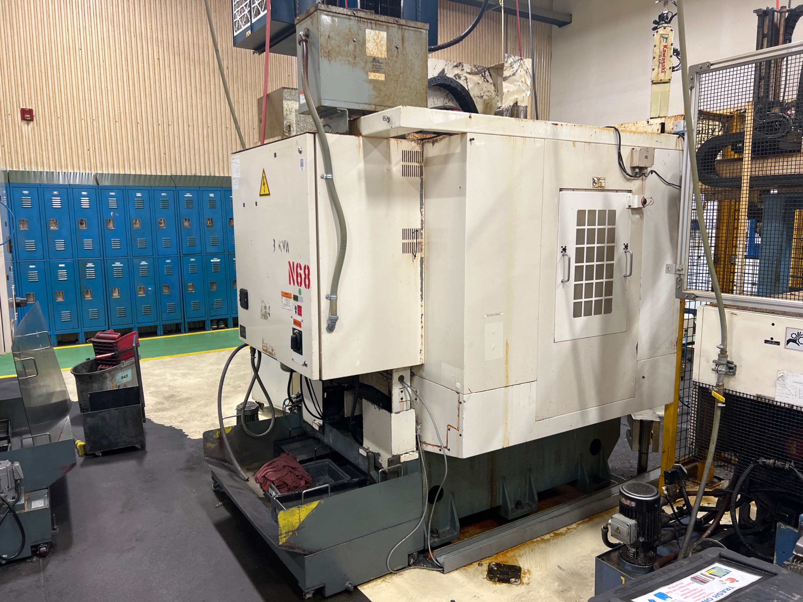 2004 TOYOSK TVT301S VERTICAL MACHINING CENTER For Sale | Aucto