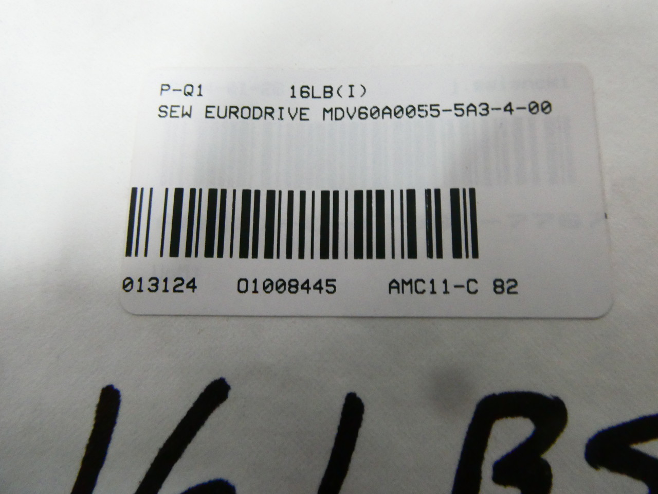 SKU 1008445 - SEW EURODRIVE MDV60A0055-5A3-4-00 MOVIDRIVE VFD