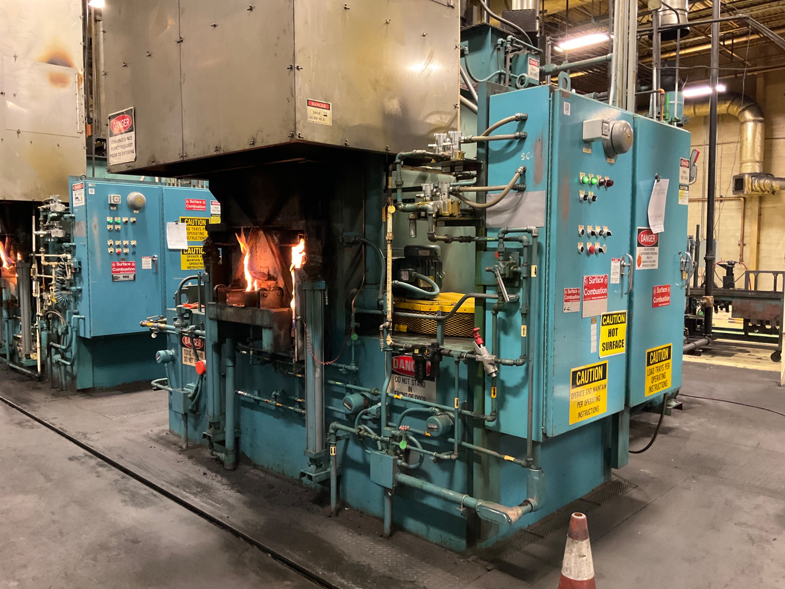SURFACE COMBUSTION 3-24-36-24 ALLCASE 1800 F CARBURIZING FURNACE