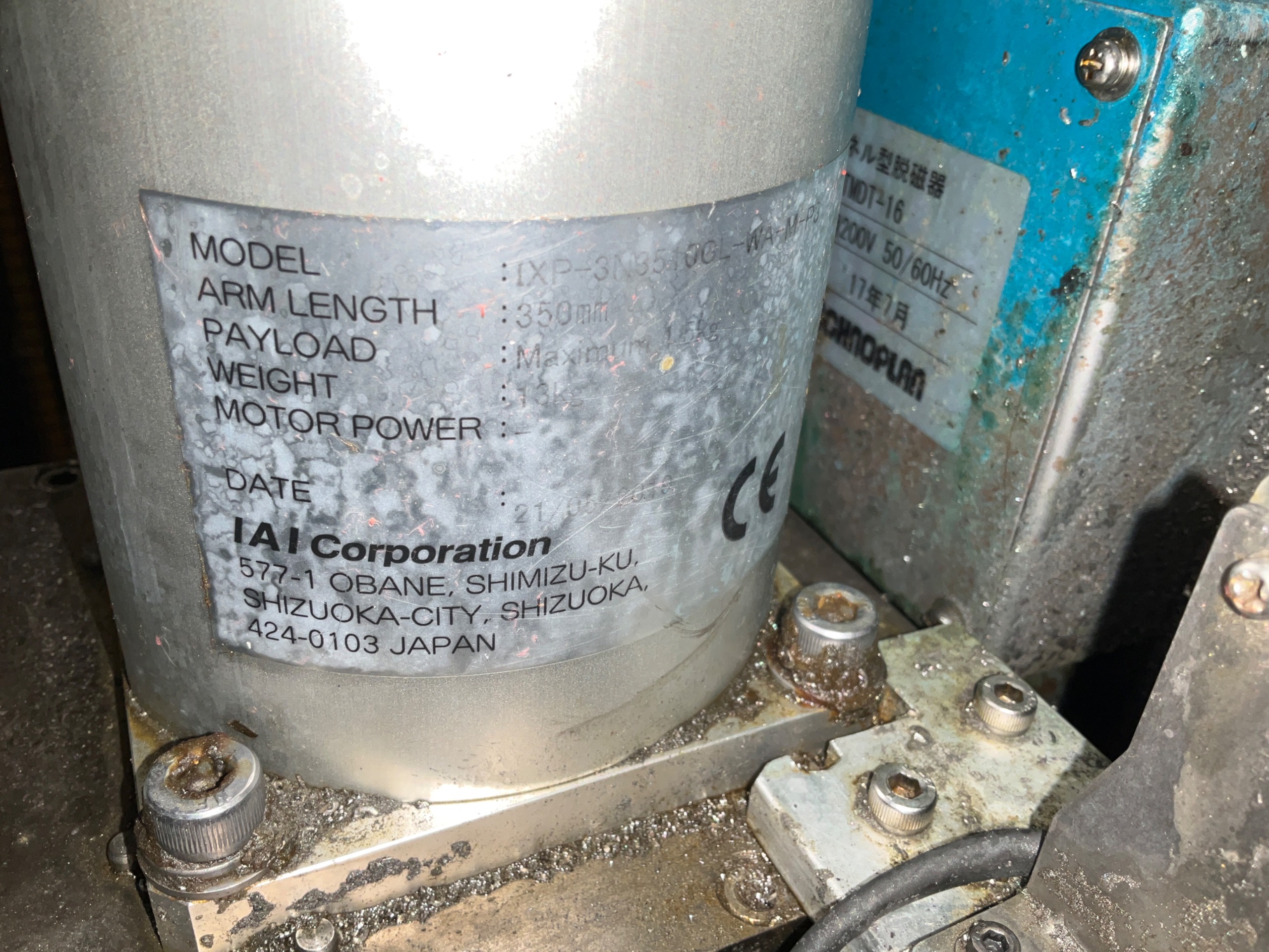 2010 IAI IXP-3NG510GL-WA-M-P3 ROBOT & CONROLLER ASSEMBLY For Sale | Aucto