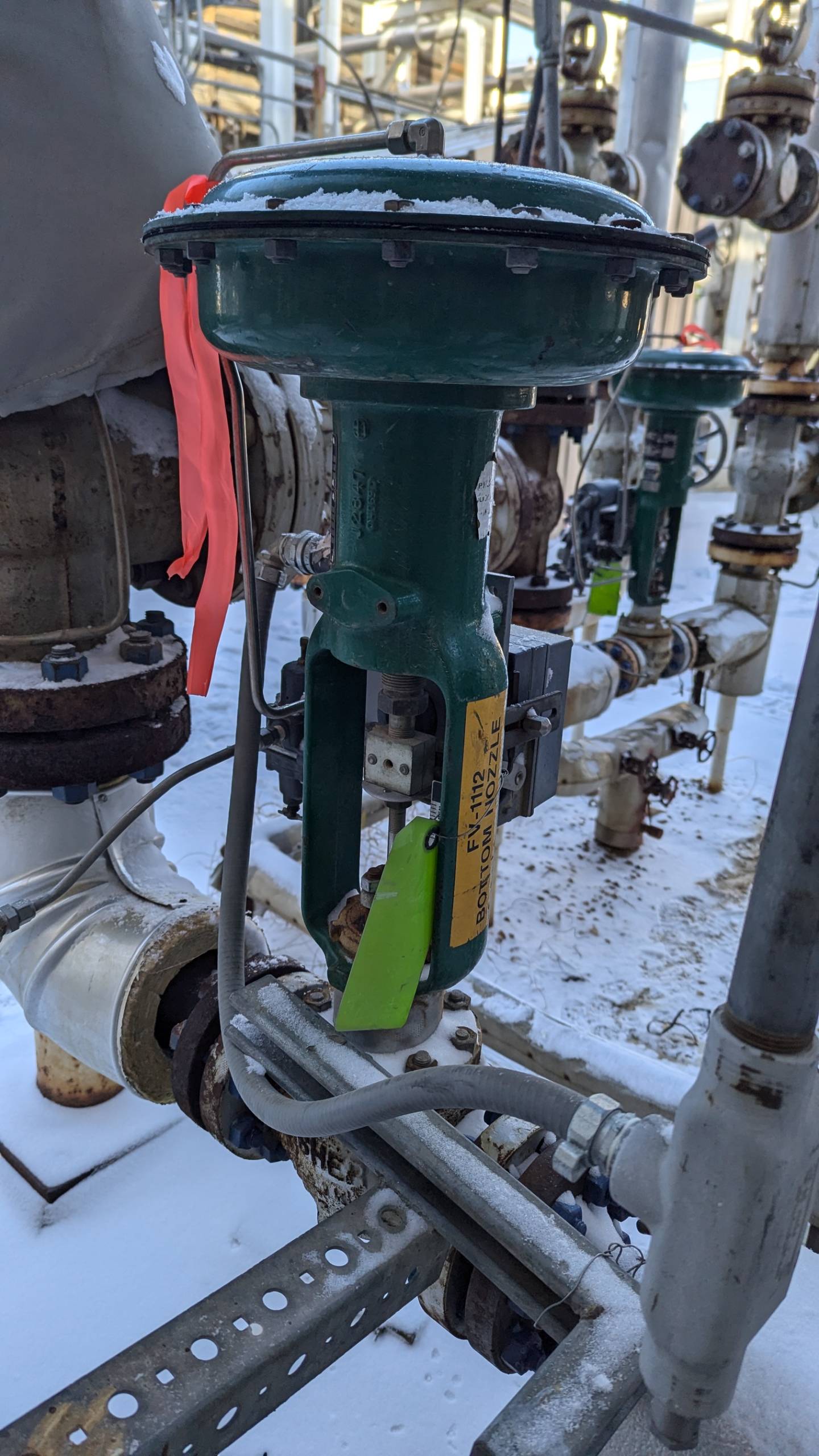 FISHER ET CONTROL VALVE & 657 ACTUATOR ASSEMBLY For Sale | Aucto