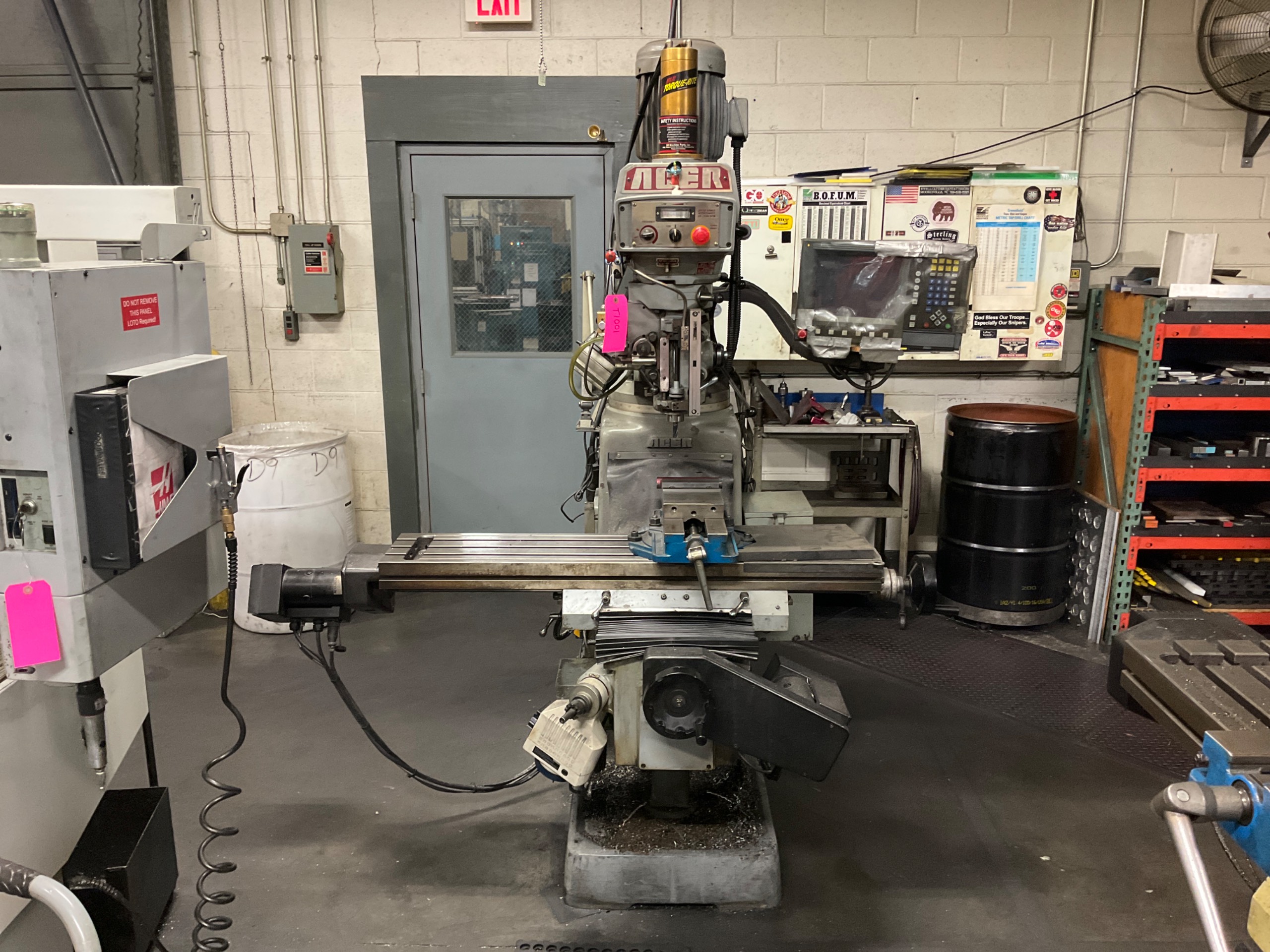 2011 ACER EVS-3VK VERTICAL MILLING MACHINE