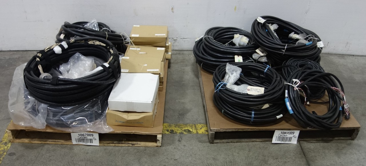SKU 1067009 -2 PALLETS OF ASSORTED CORDSET CABLES