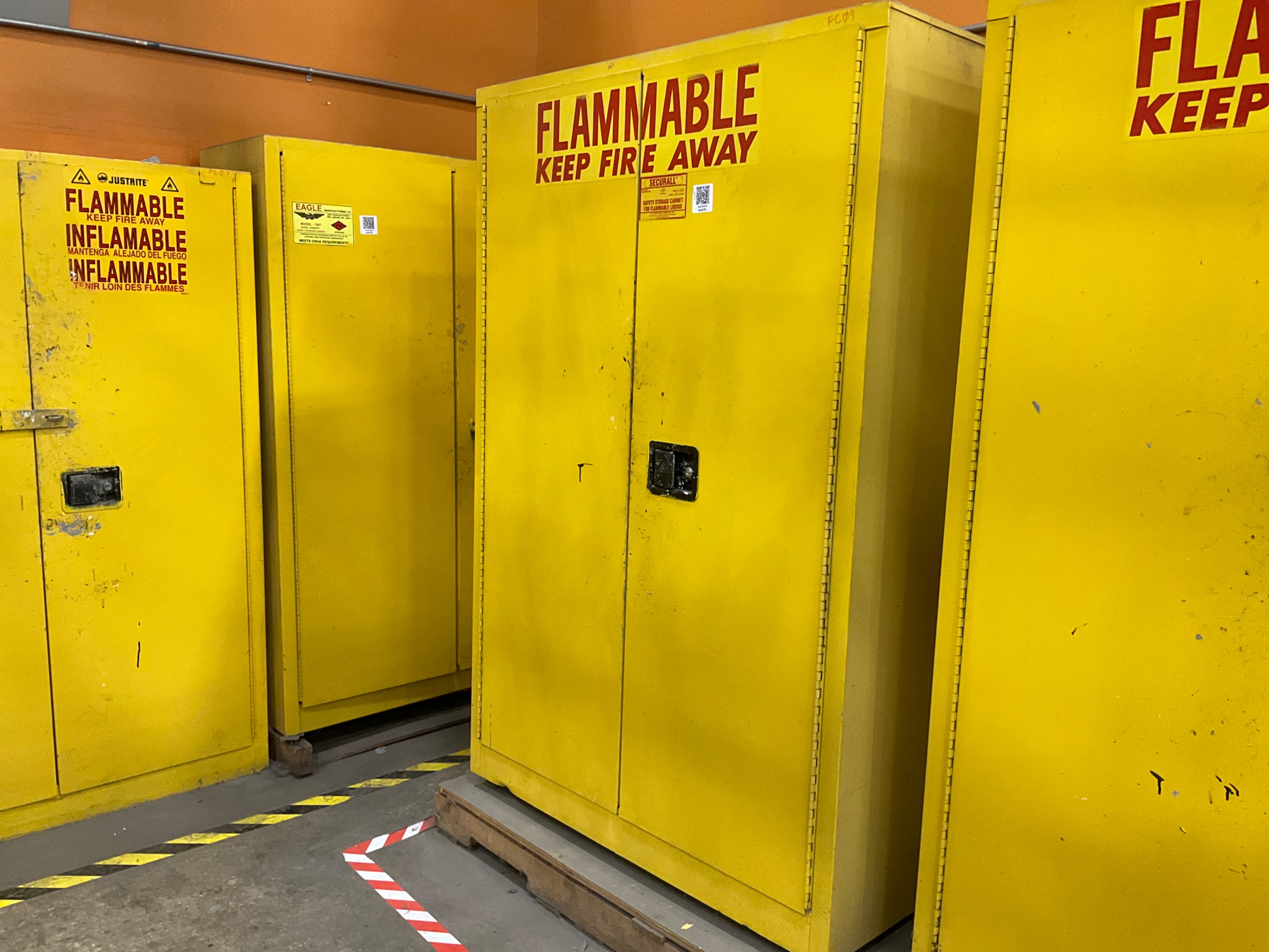 SECURALL A190 FLAME PROOF STORAGE CABINET