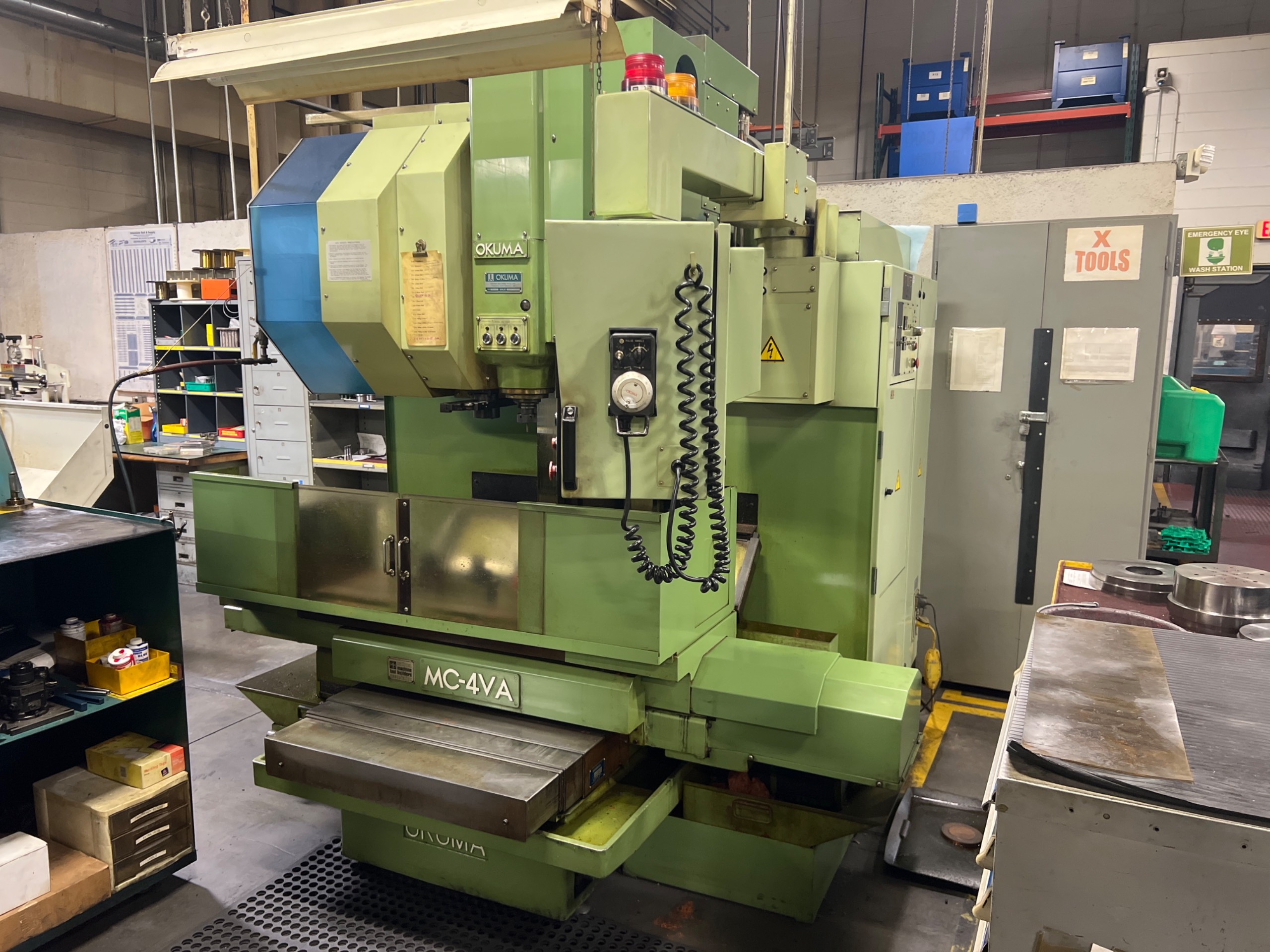 OKUMA MC-4VA VERTICAL MACHINING CENTER For Sale | Aucto