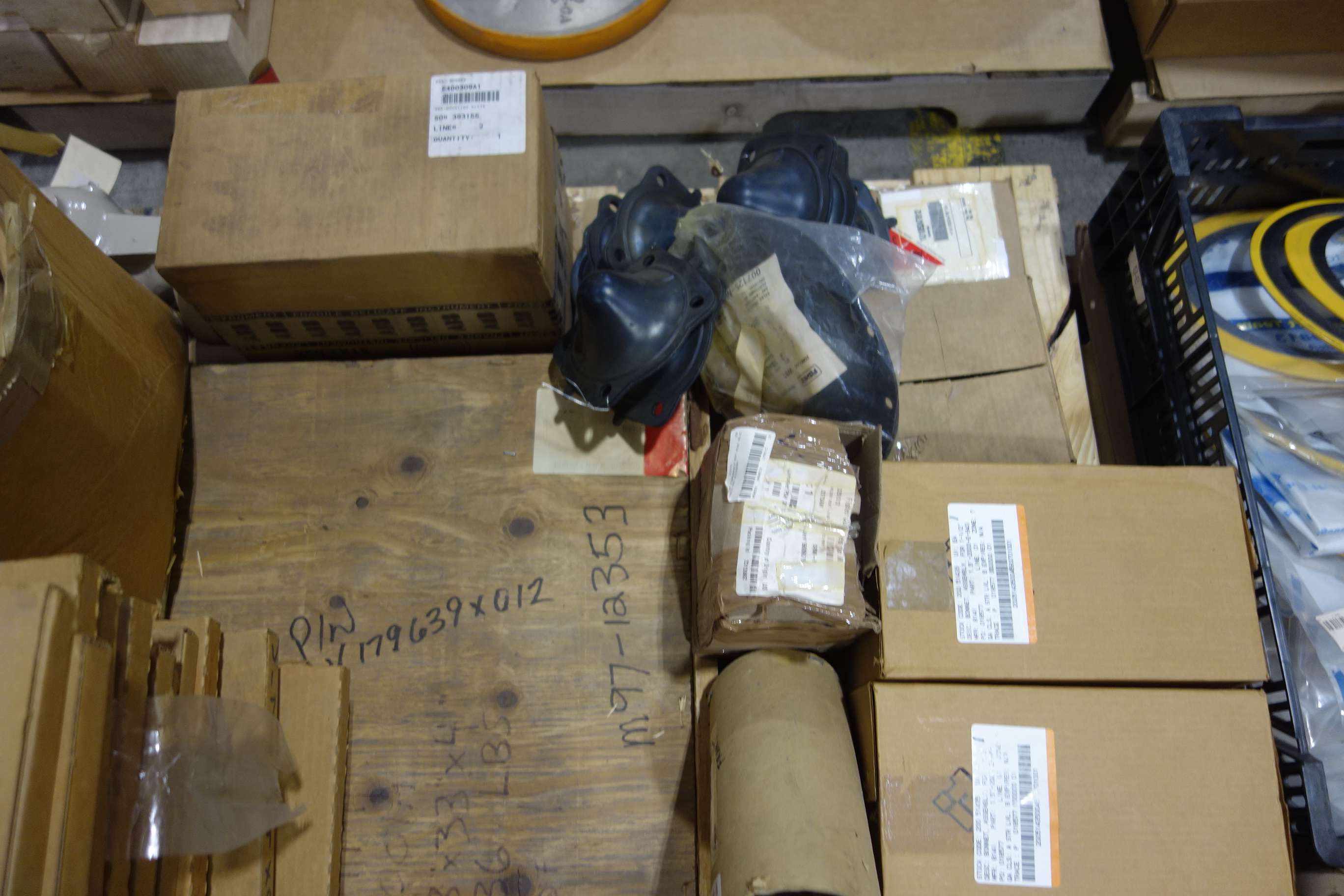 4 PALLETS OF ASSORTED VALVE PARTS AND ACCESSORIES