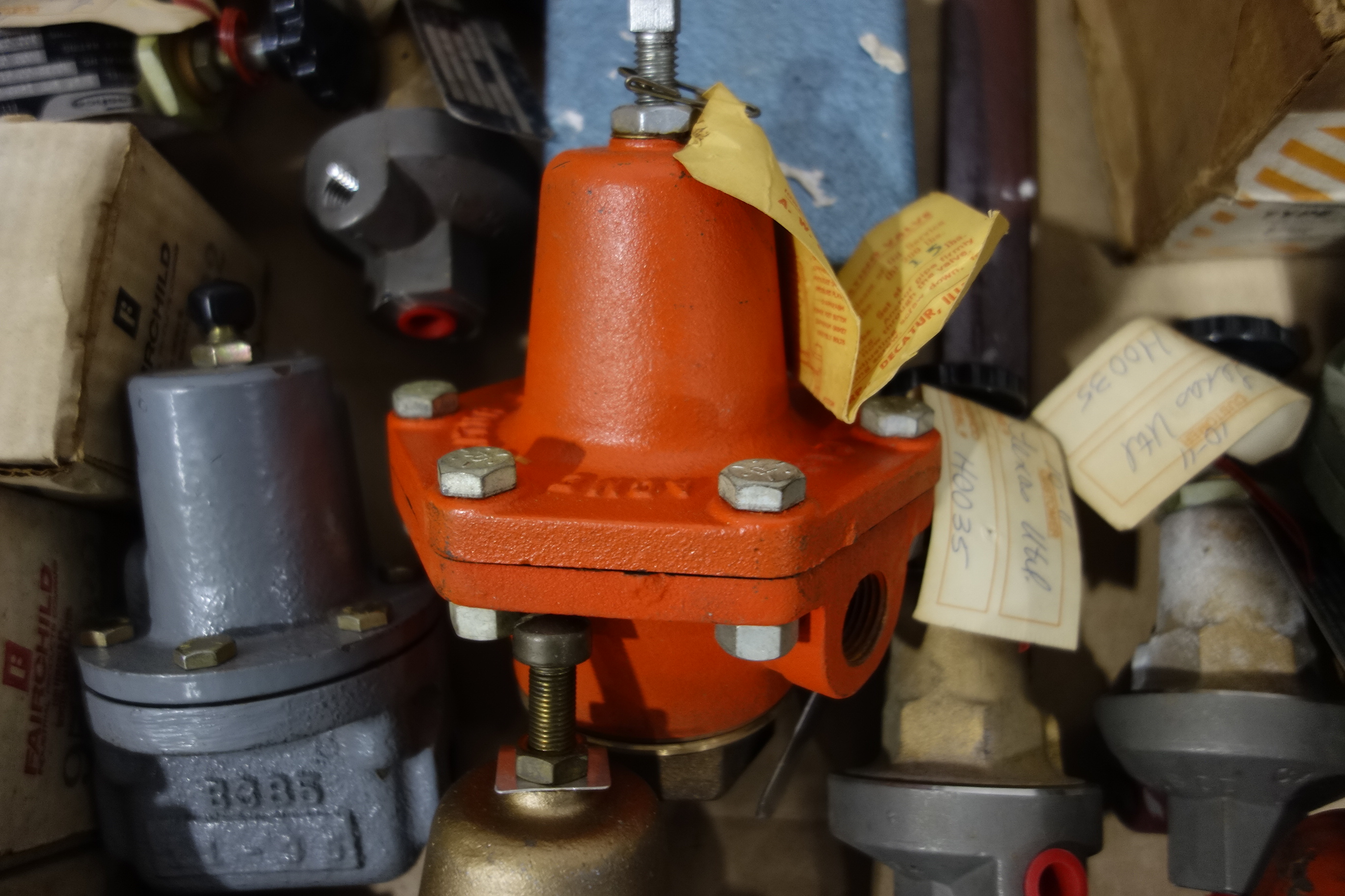 2 PALLETS OF ASSORTED REGULATOR VALVES