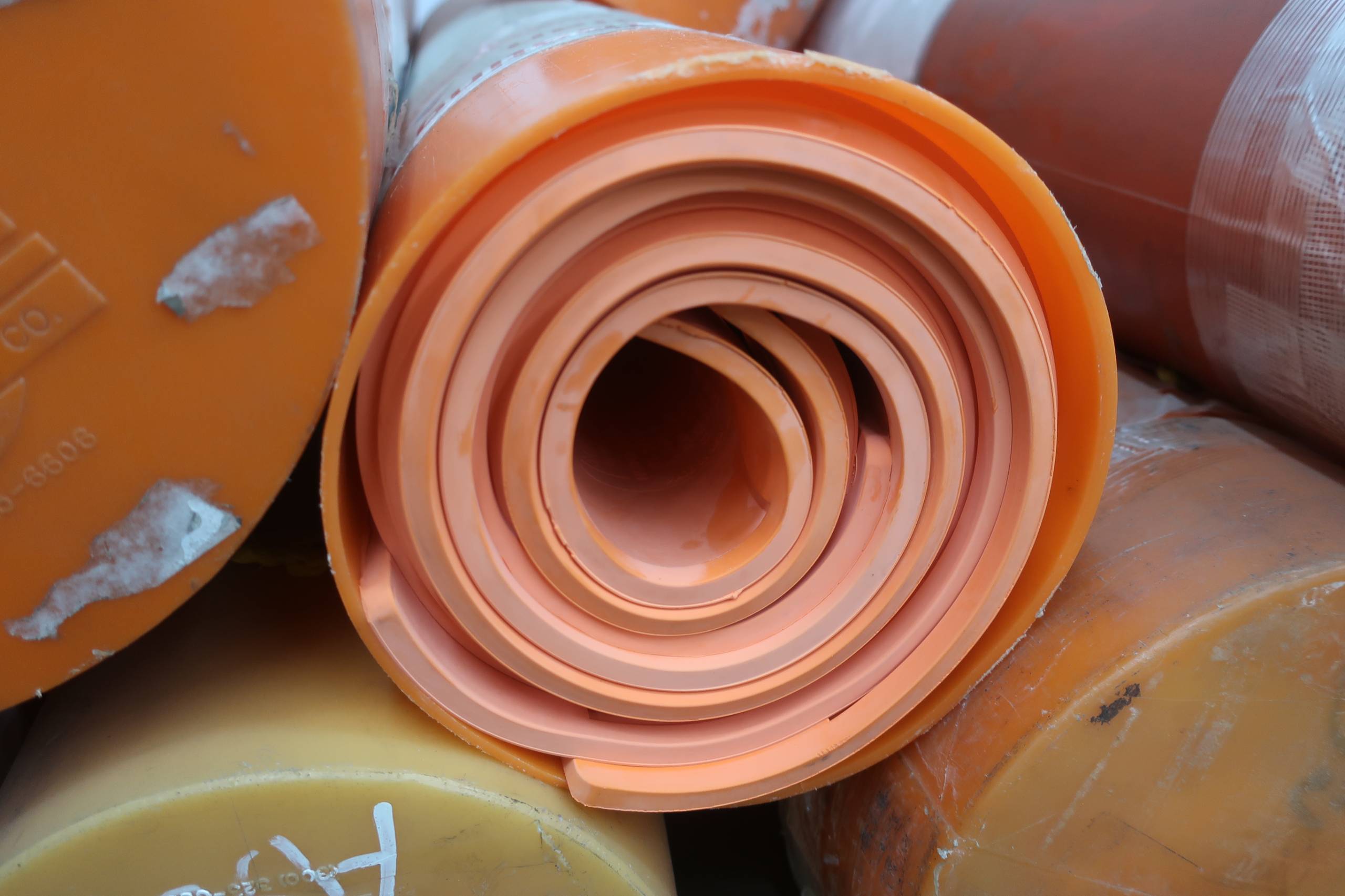 2 PALLETS OF RUBBER ELECTRICAL INSULATING BLANKETS