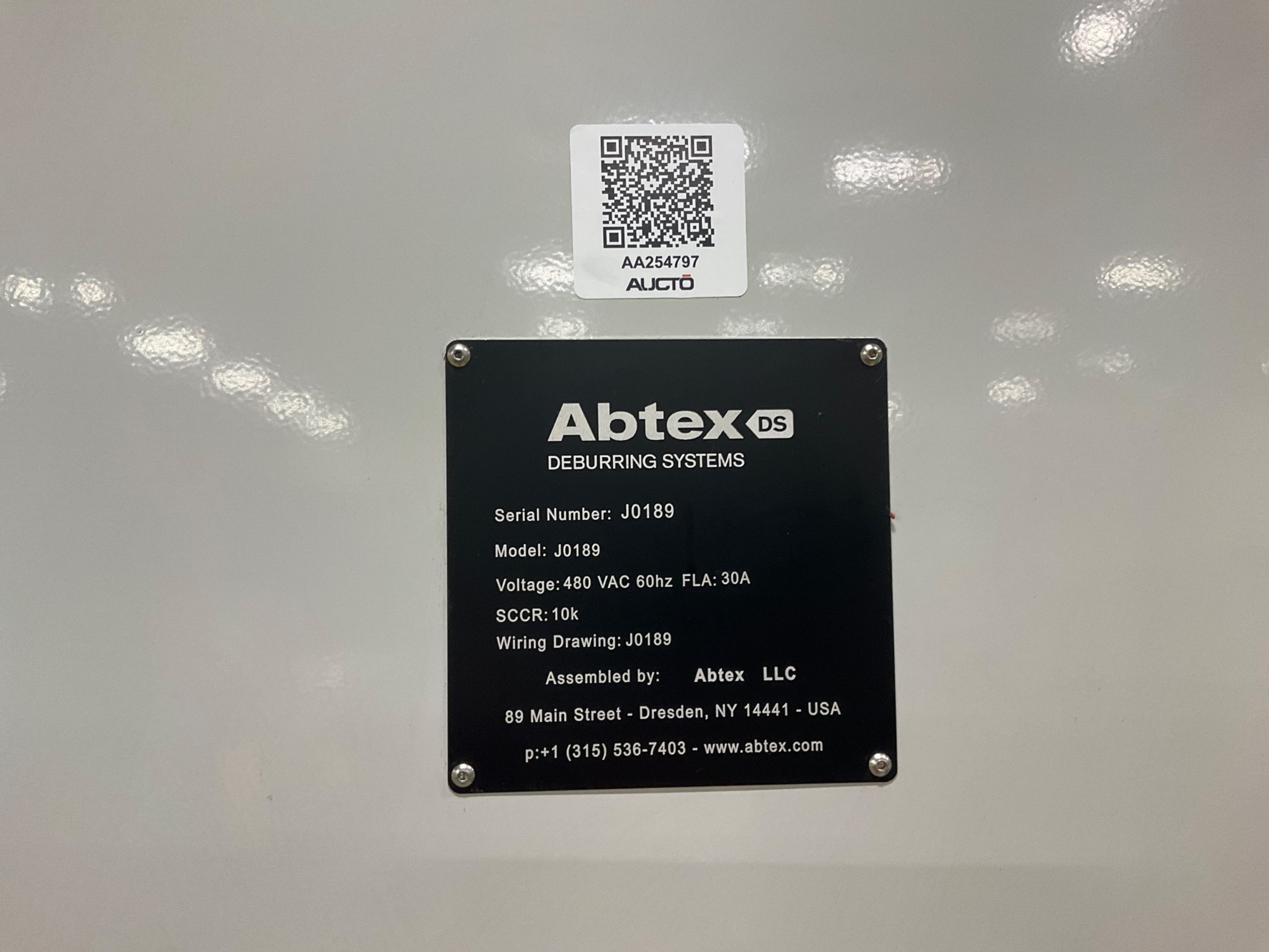 2023 ABTEX J0189 DEBURRING MACHINE